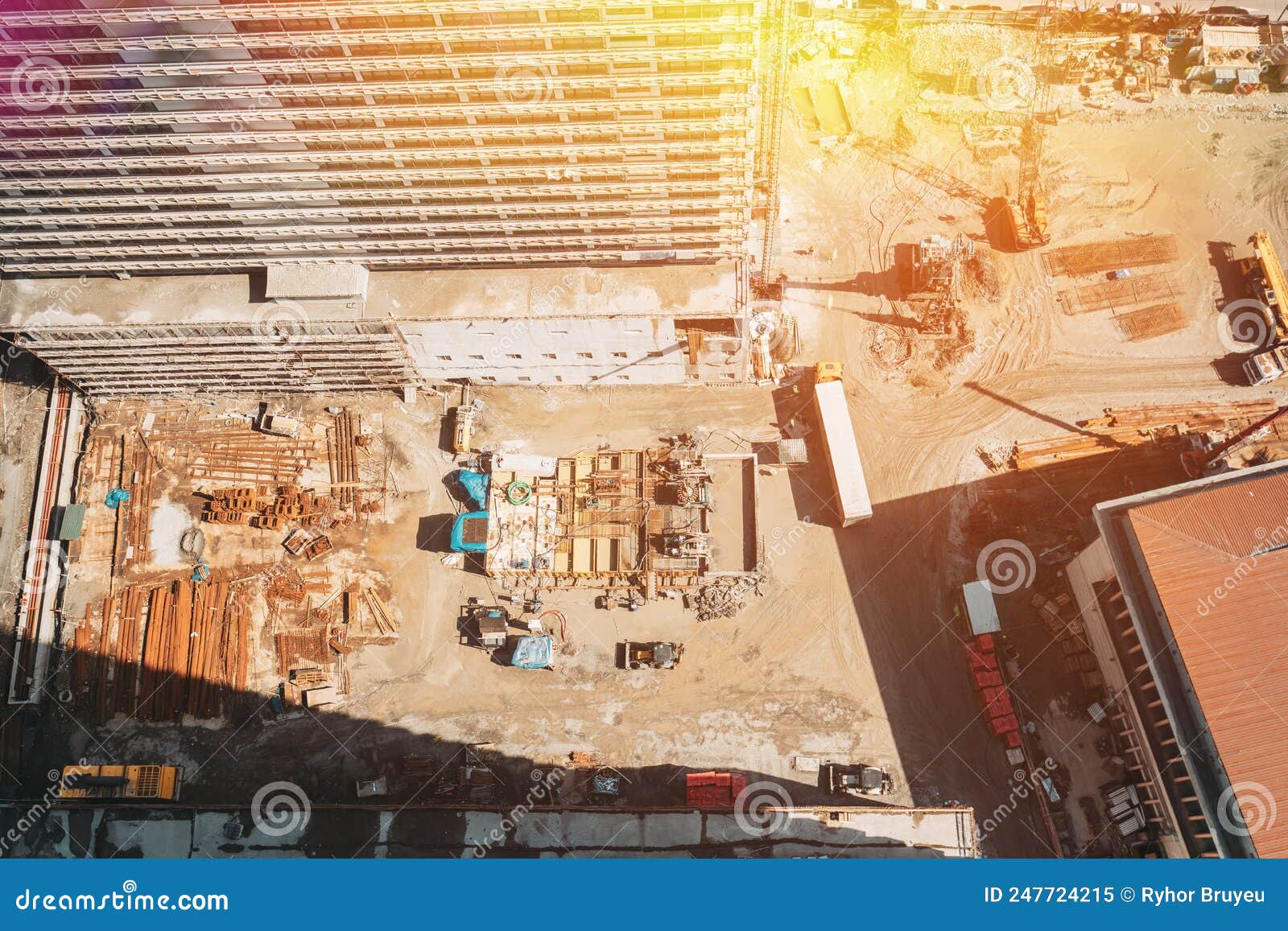 Development Multistorey Residential Building Construction Area ...