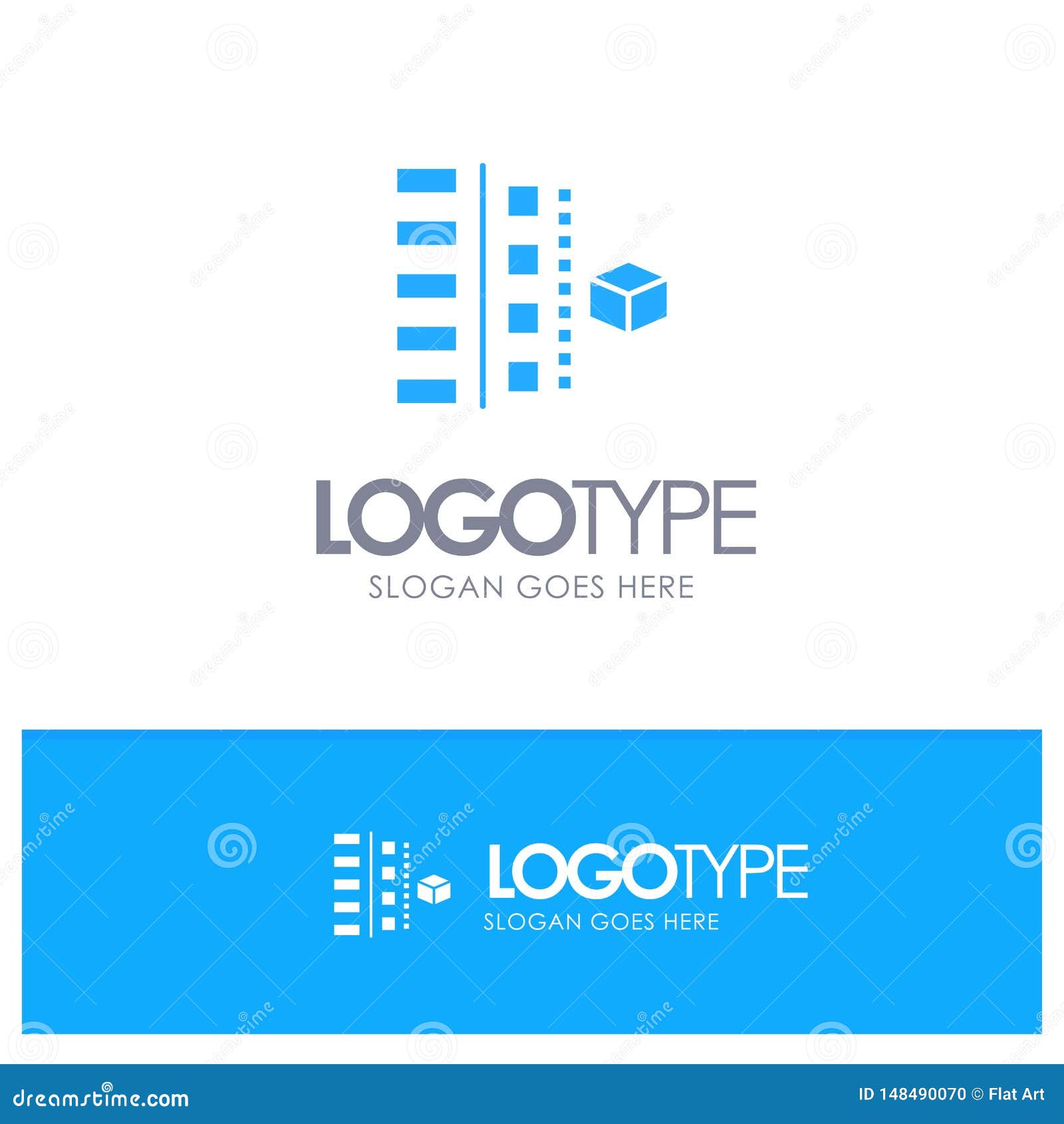 Development, Phases, Plan, Planning, Product Blue Solid Logo with Place ...