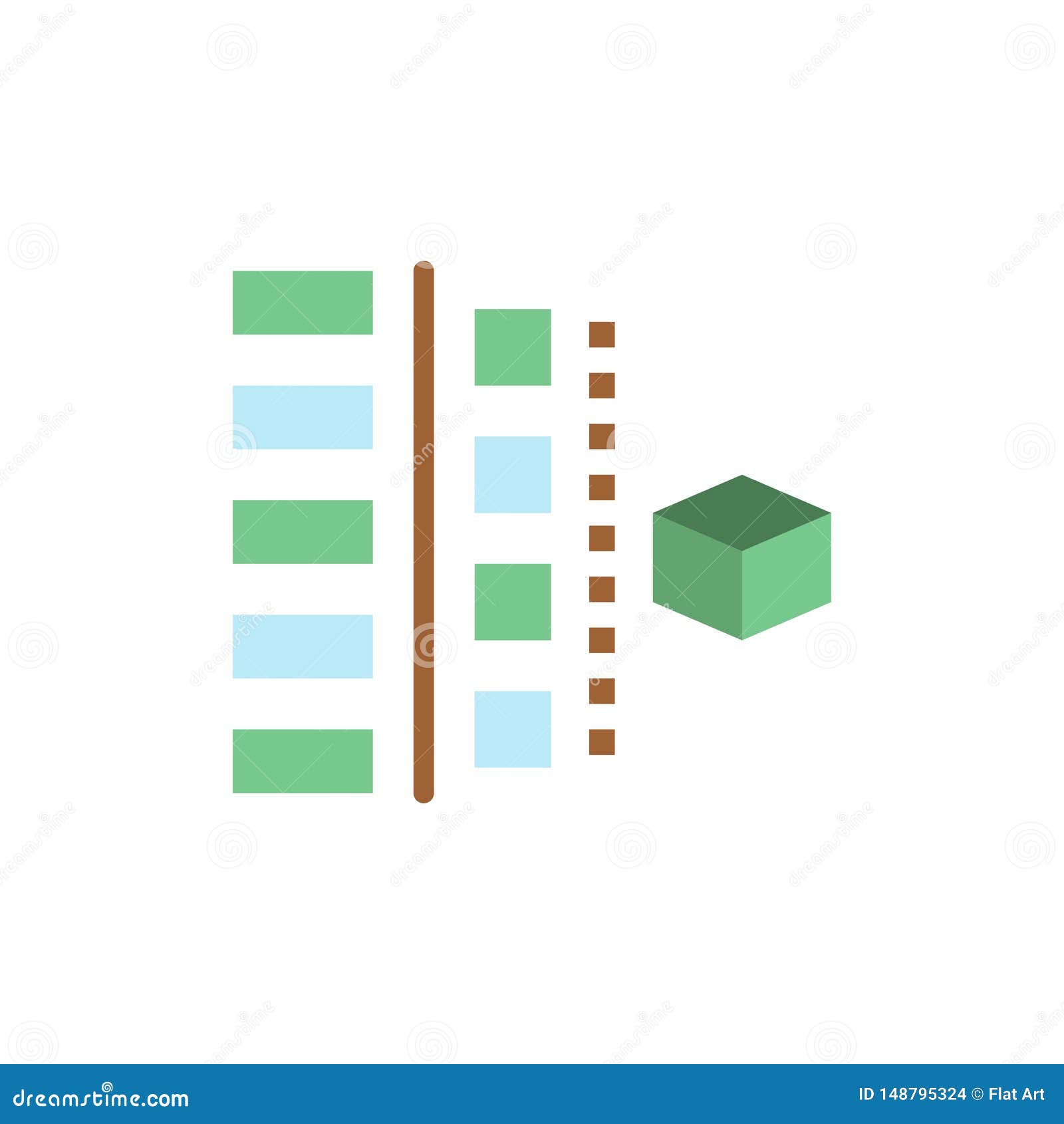 Development, Phases, Plan, Planning, Product Flat Color Icon. Vector ...