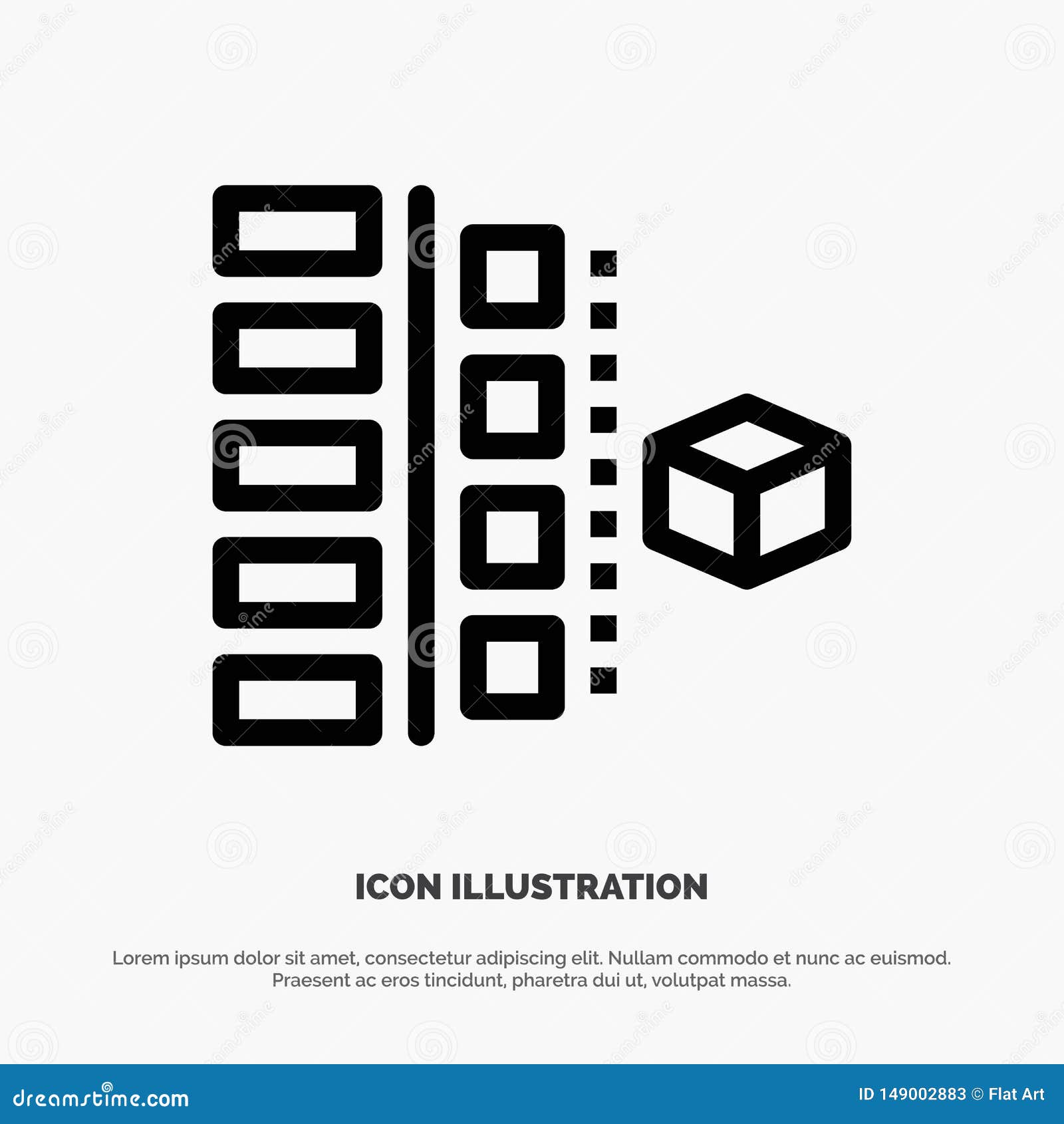 Development, Phases, Plan, Planning, Product Line Icon Vector Stock ...