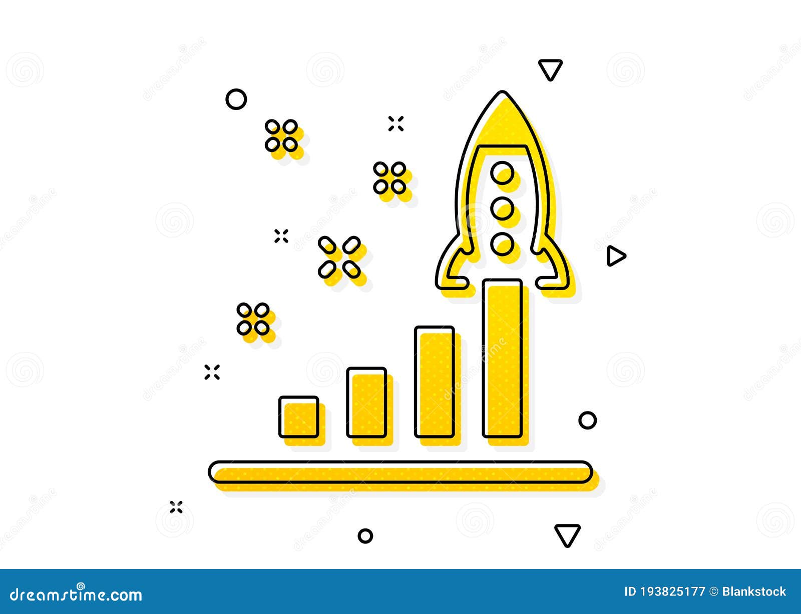 Development Plan Icon. Launch Startup Business Sign. Vector Stock ...