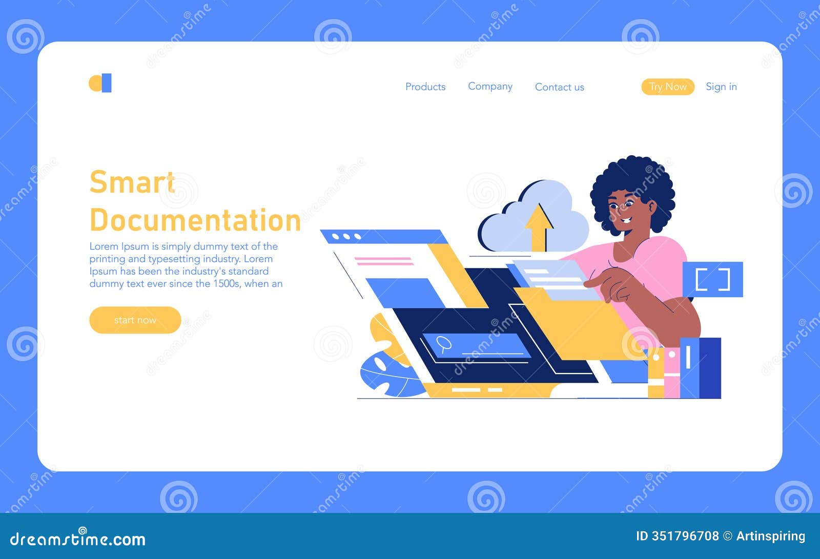 Development Process Automation. Flat Vector Stock Illustration - Illustration of digital, task ...