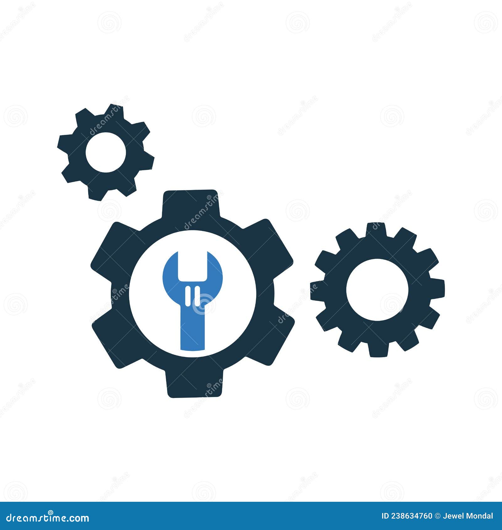 Development, Process, Improvement, Setting, Settings Icon. Simple ...