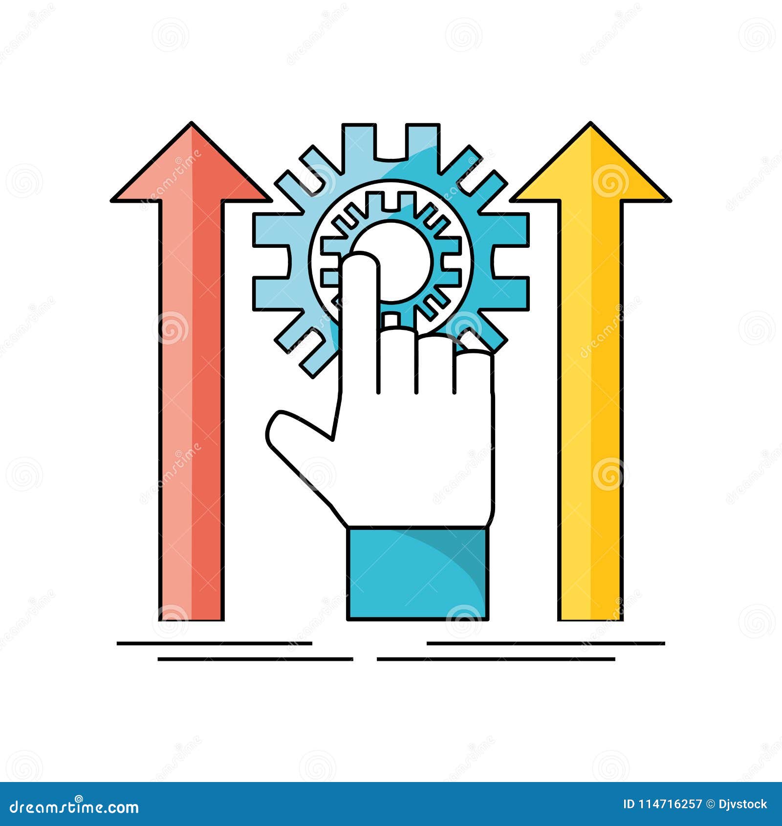 Development Process and Social Teamwork Data Stock Vector ... Development Process and Social Teamwork Data Stock Vector ...