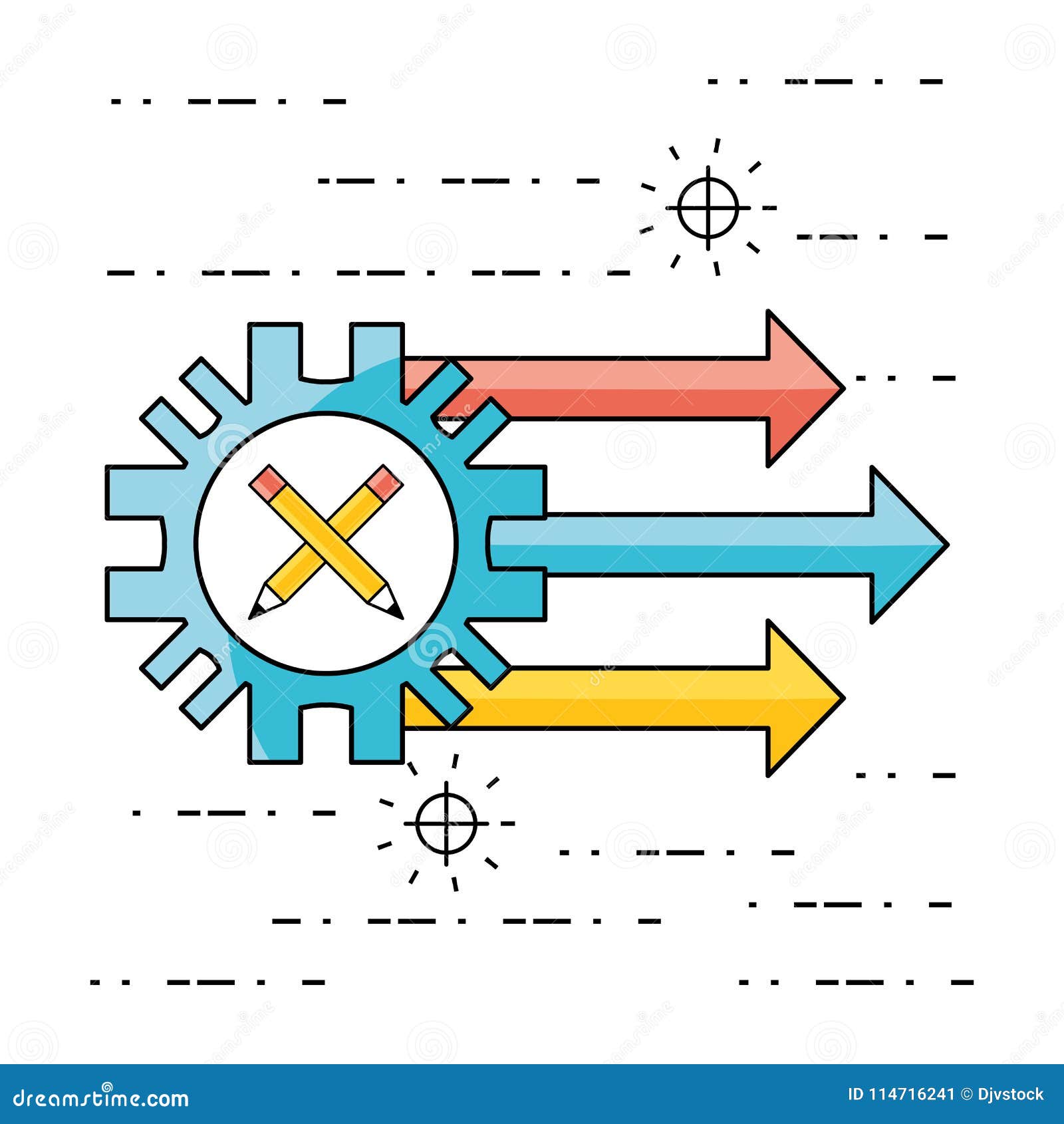 Development Process and Social Teamwork Data Stock Vector ... Development Process and Social Teamwork Data Stock Vector ...