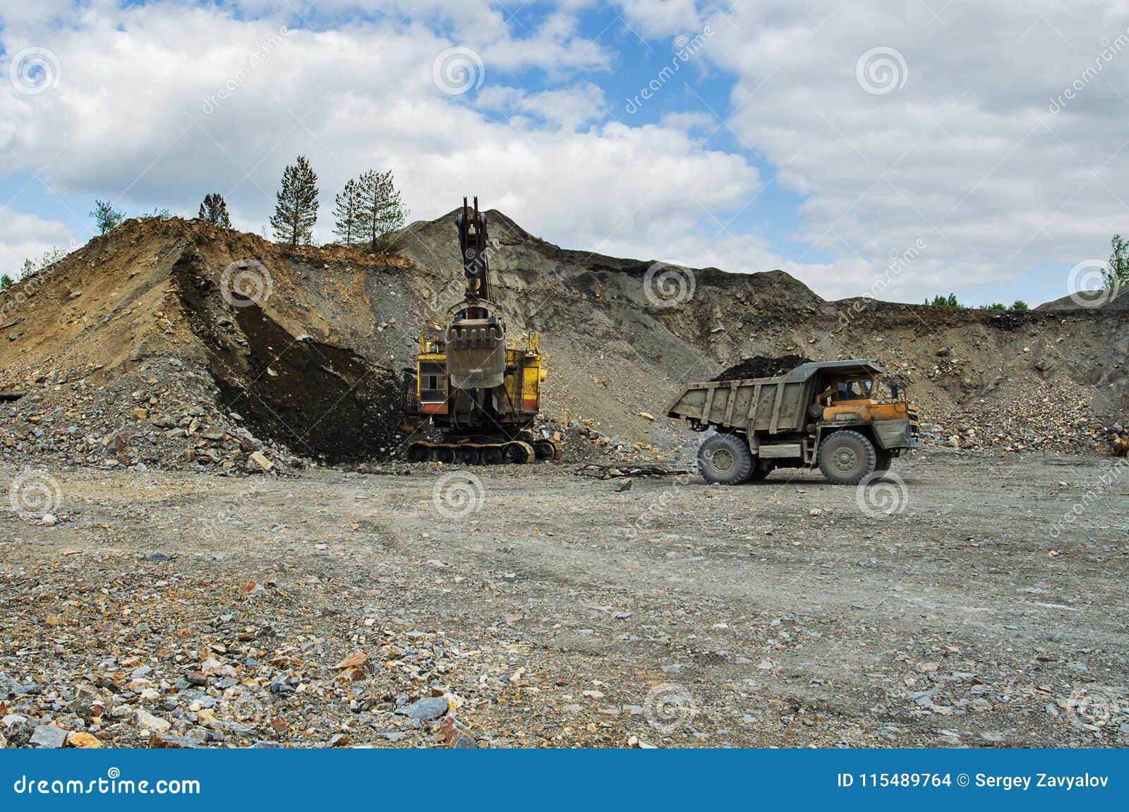 Development of a Quarry for Extraction of Silica Refractory Roc Stock ...