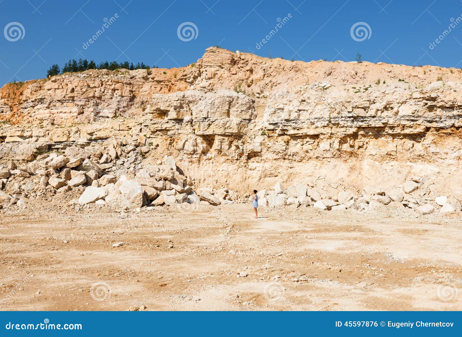 Development of rock stock photo. Image of extraction - 45597876