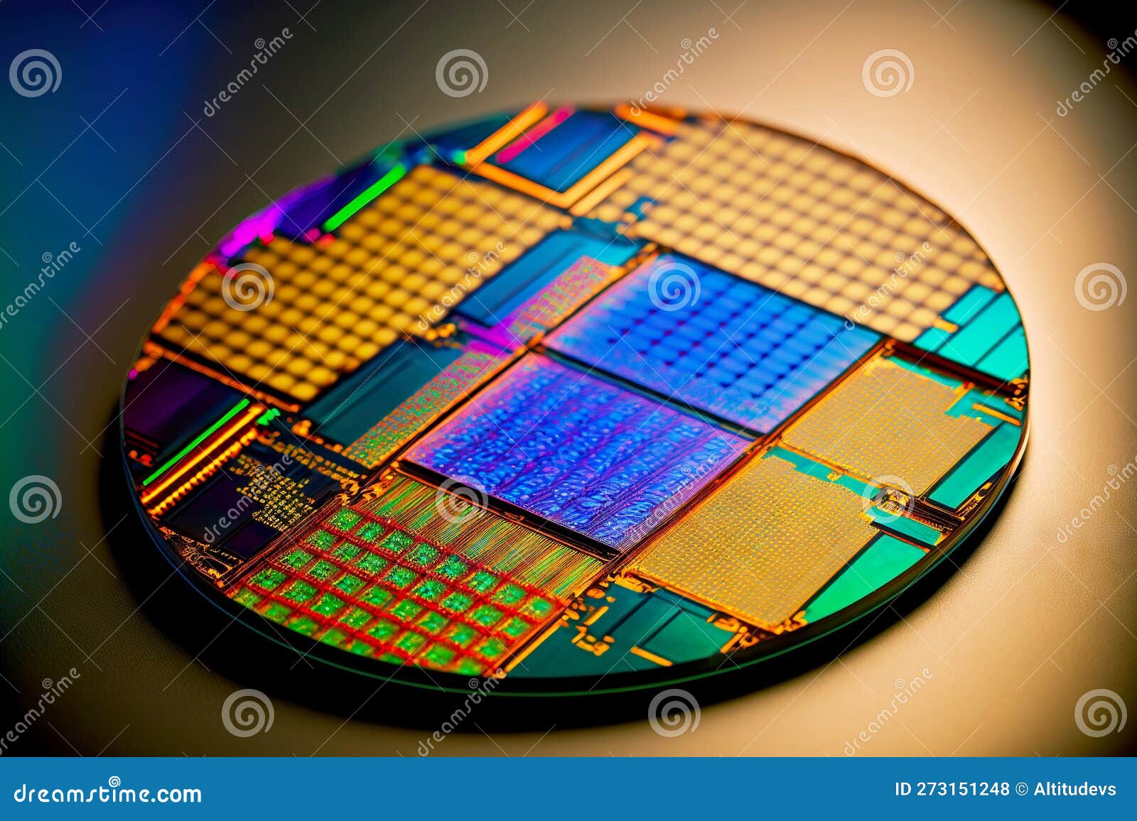 Development of Scientific Research Chips and Wafer Semiconductor ...