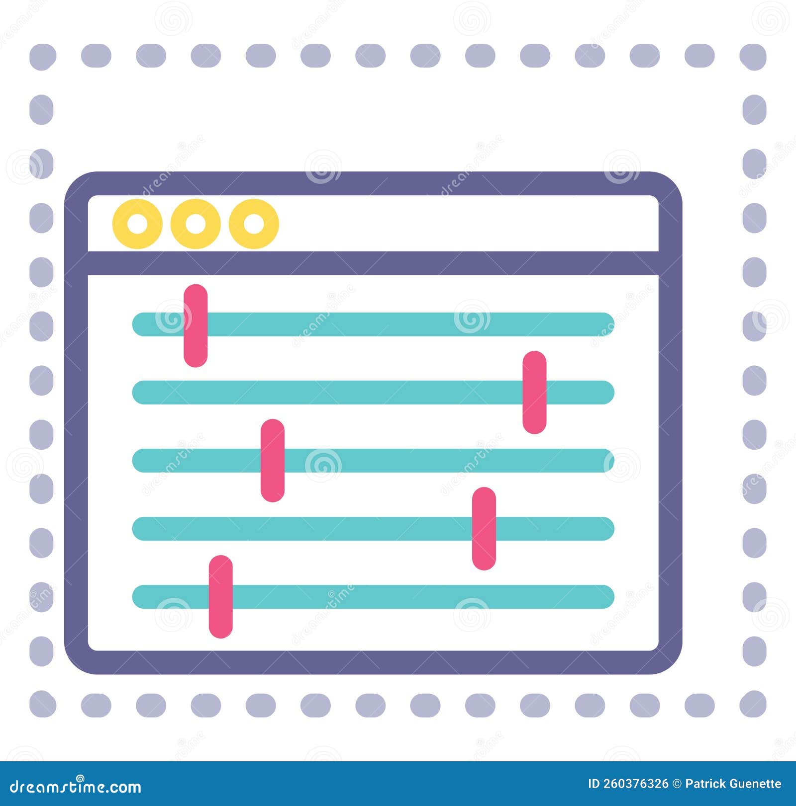 Development settings, icon stock vector. Illustration of technical ...