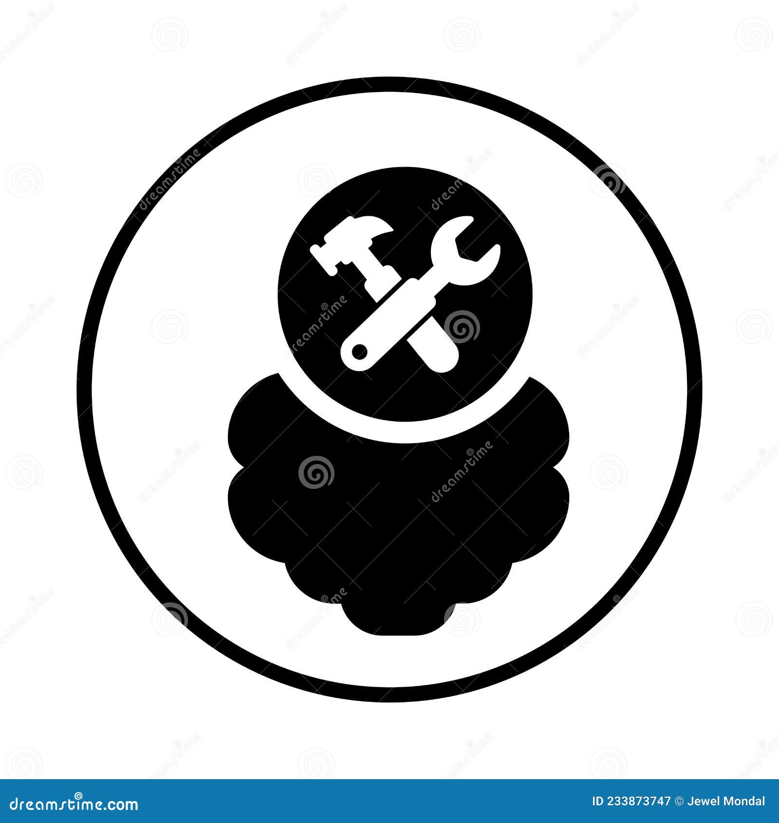Development, Skill, Attitude, Brain, Mind, Mindset Icon. Black Vector ...