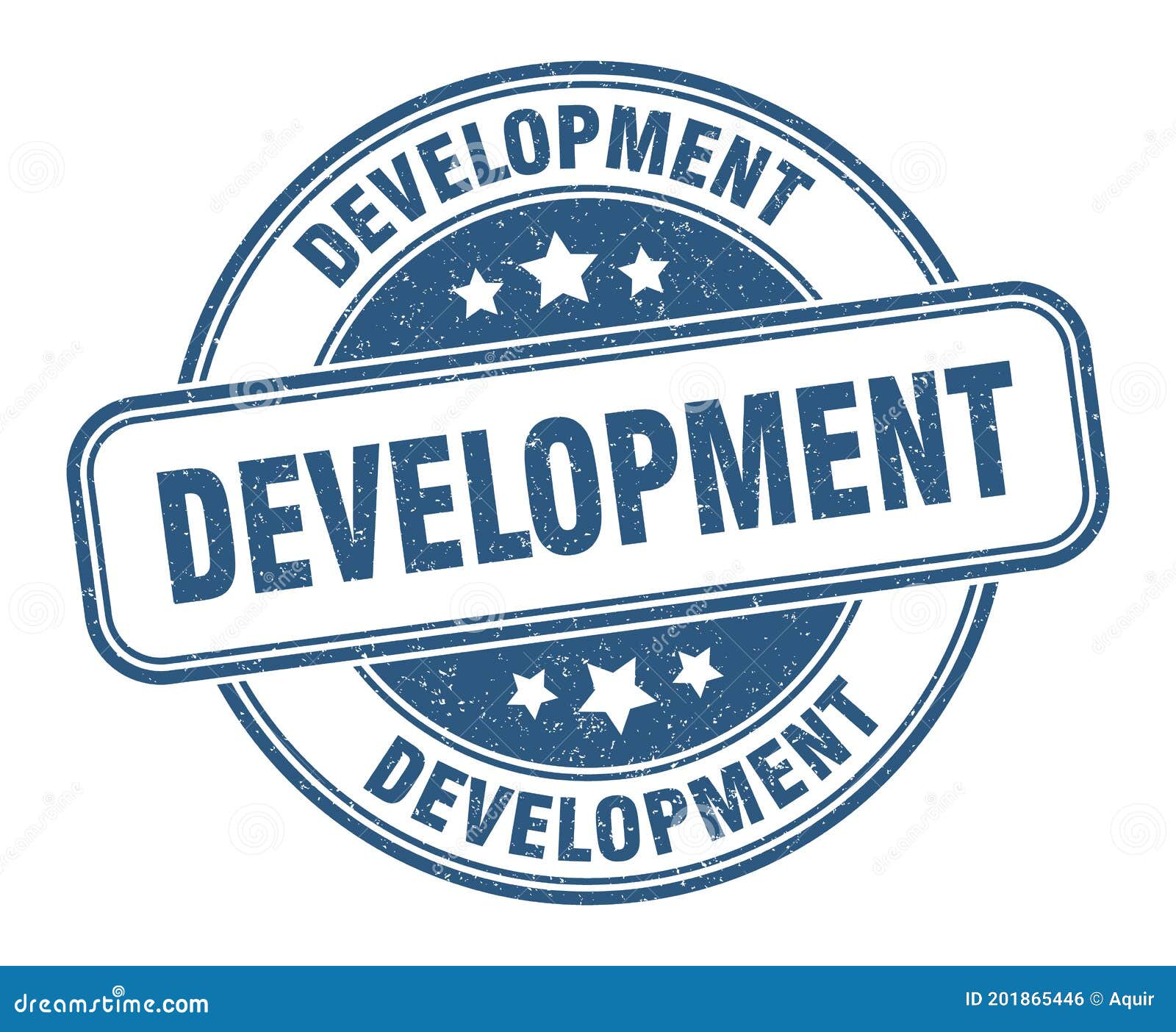 Development Stamp. Development Label. Round Grunge Sign Stock Vector ...