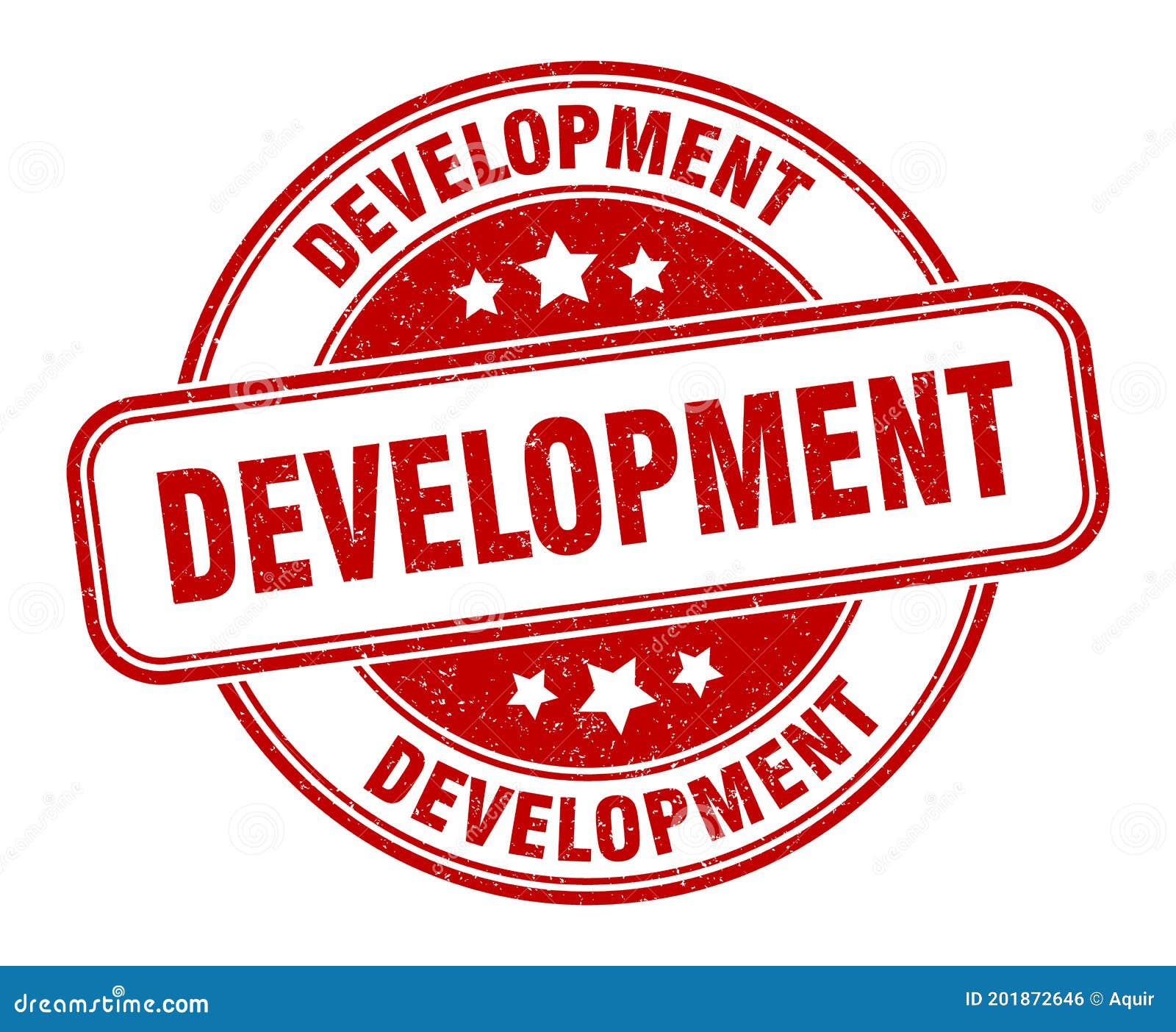 Development Stamp. Development Label. Round Grunge Sign Stock Vector ...