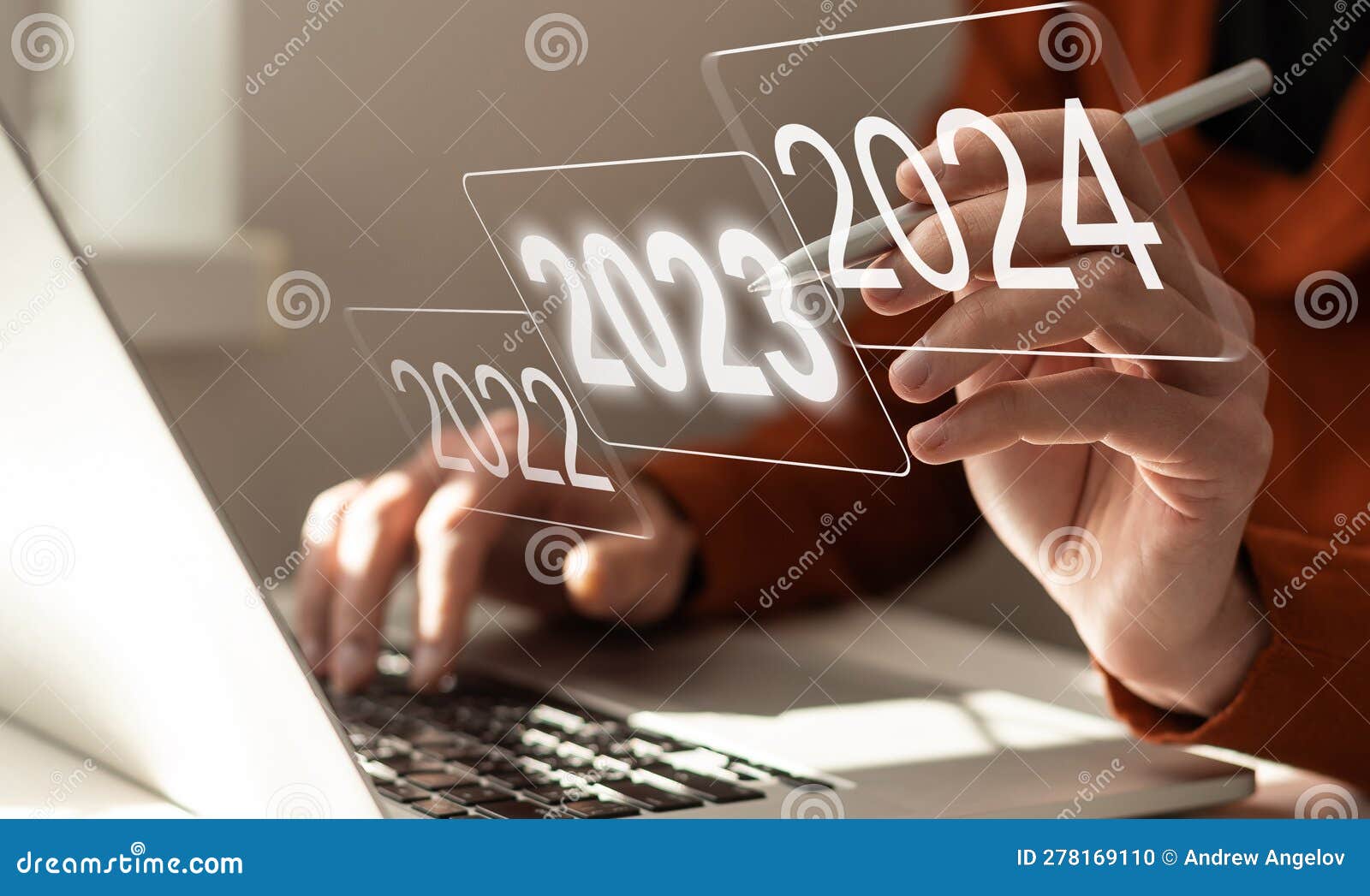 Development of Successful Economic Growth in 2022, 2023 To 2024 Concept ...