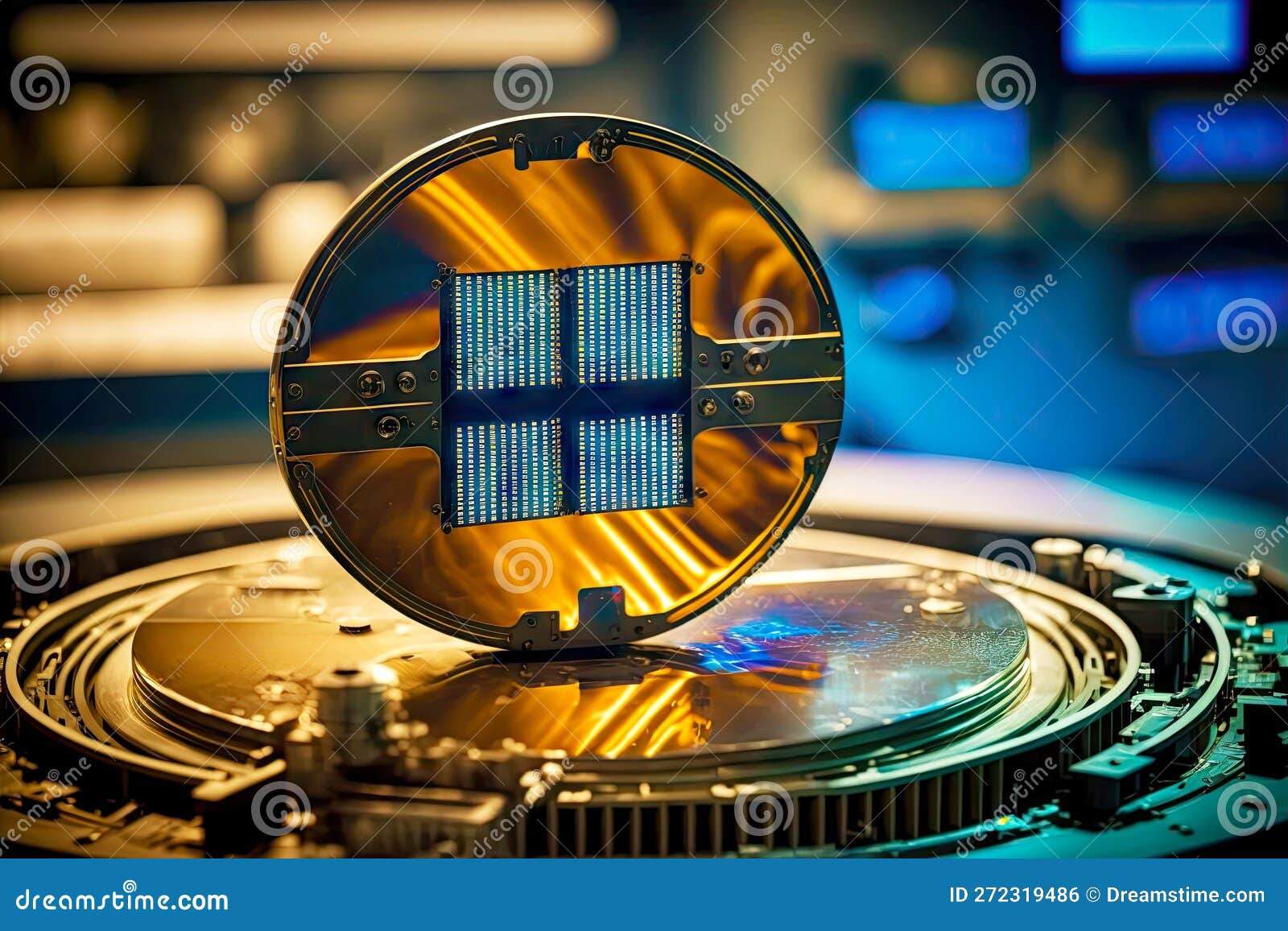 Development of Technological Products at Factory Wafer Semiconductor ...
