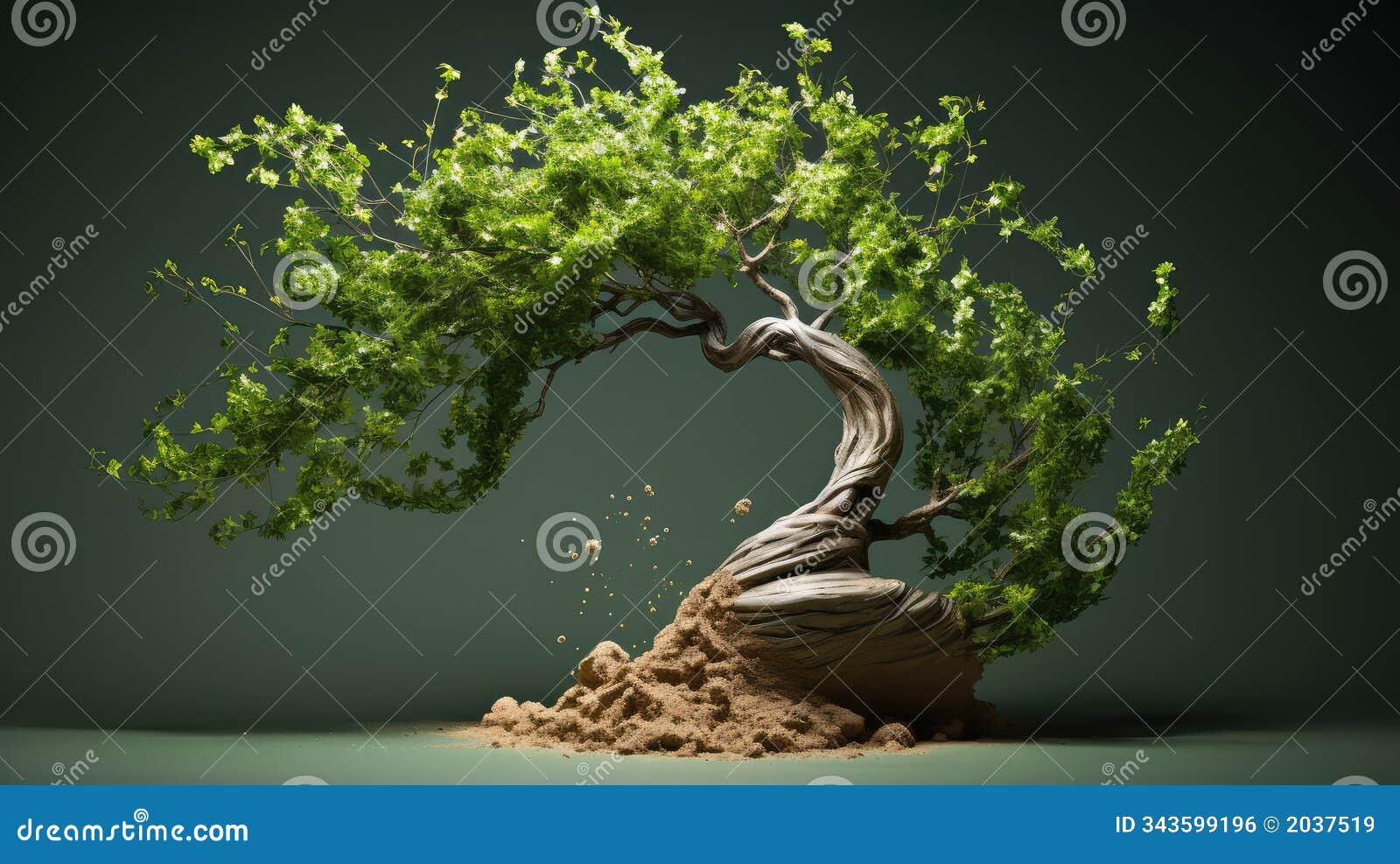 Development tree process stock illustration. Illustration of energy ...
