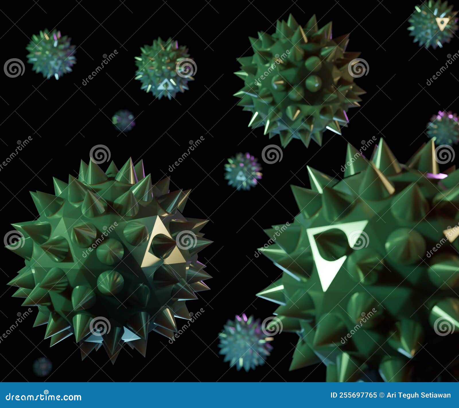 The Development of Viruses into Therapeutic Agents Stock Illustration ...