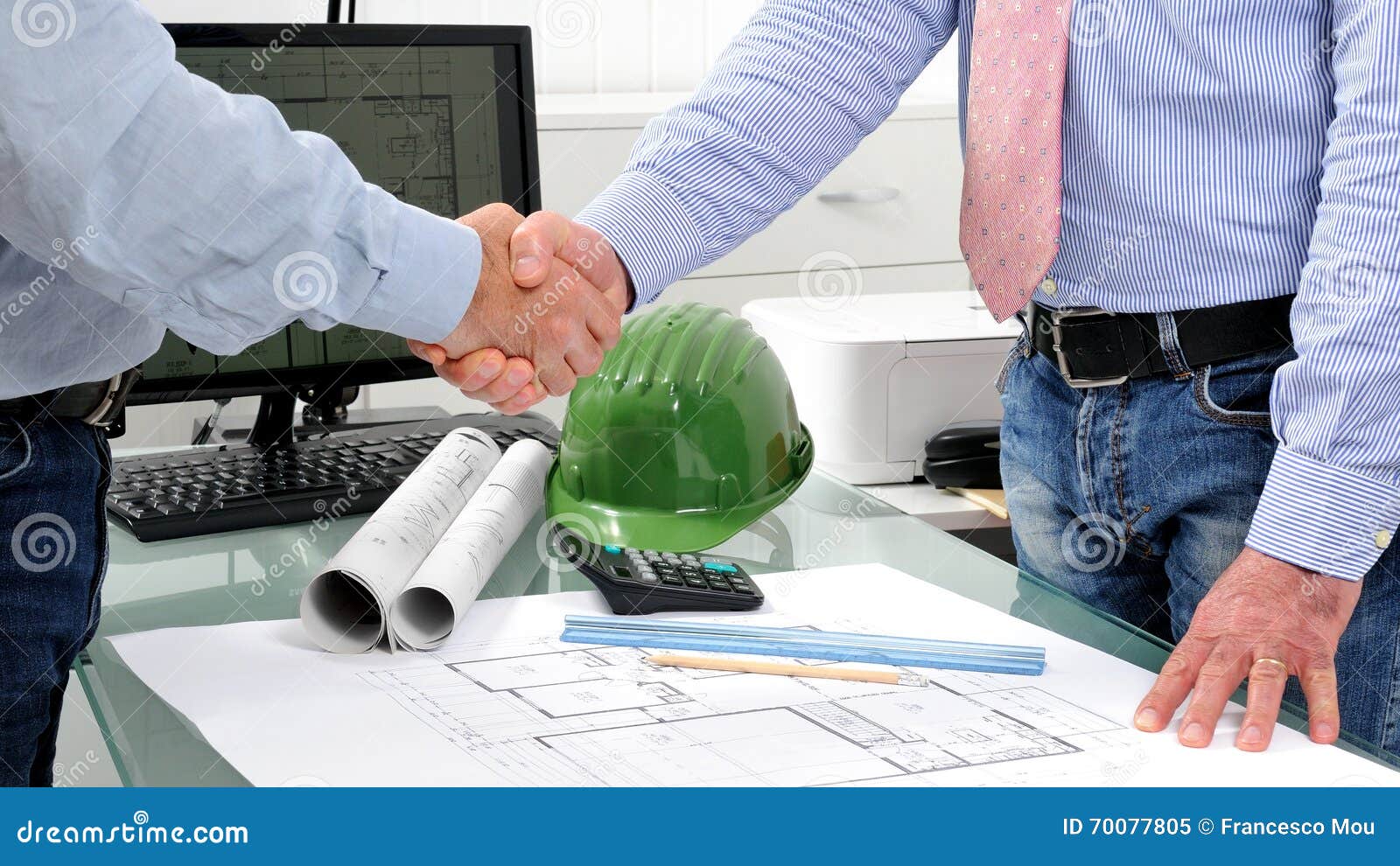 Development Work on a Residential Construction Project Stock Image ...
