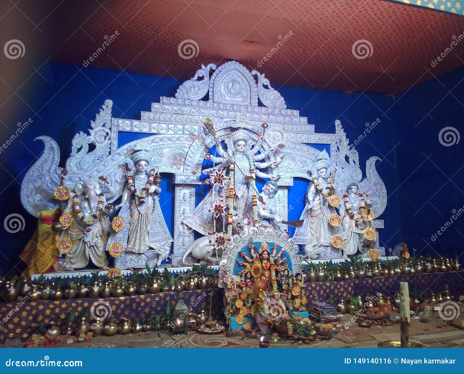 Devi Durga Goddess editorial photo. Image of devi, bengal - 149140116