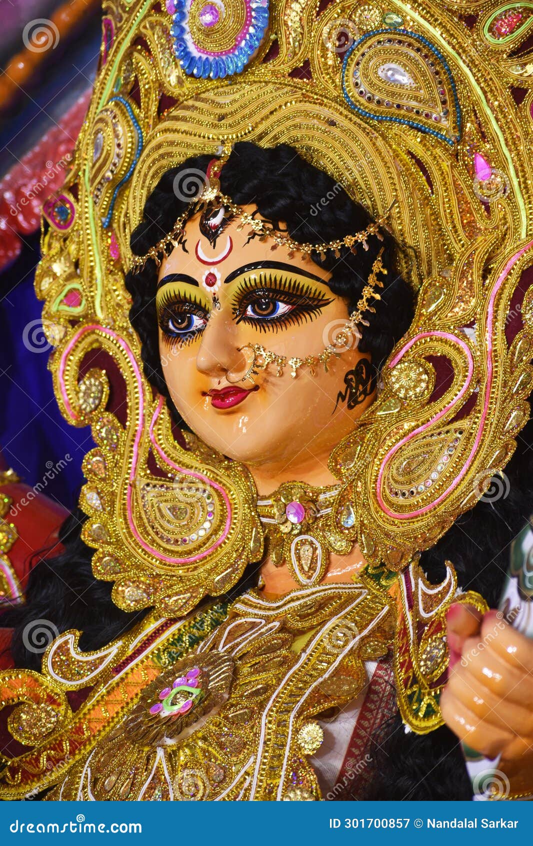 Devi Durga is the Powerful Hindu Goddess, Symbolizing Strength, Courage ...