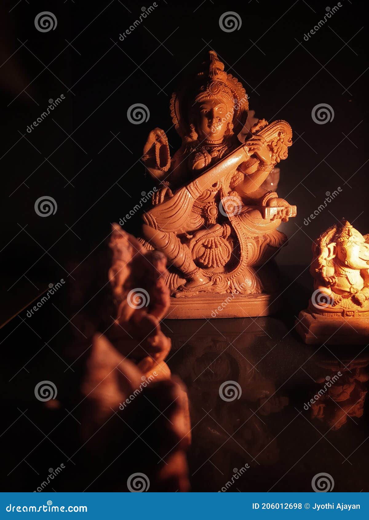 Devi lekshmi goddess india stock photo. Image of light - 206012698