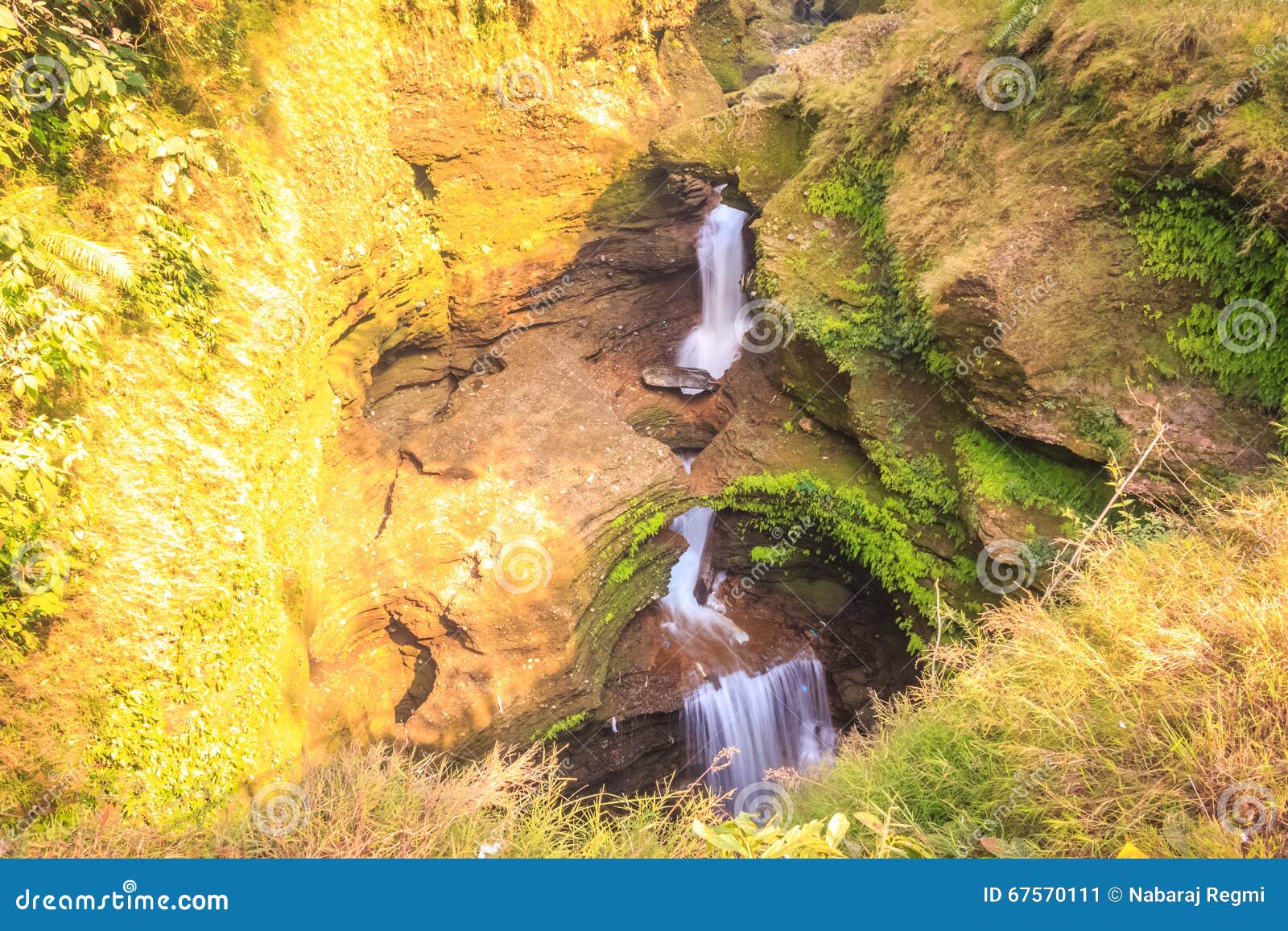 Devi s Fall Pokhara,Nepal stock image. Image of asian - 67570111