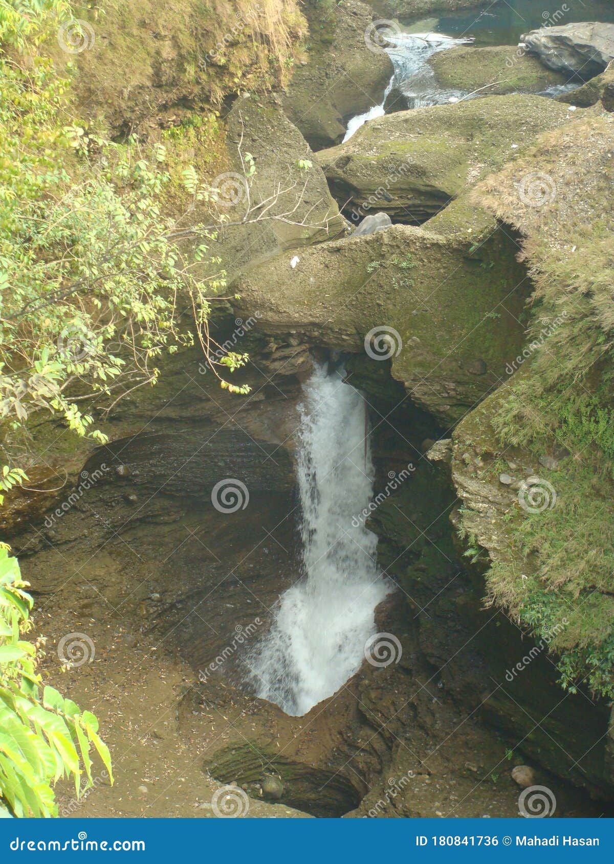 Devi`s Fall at Pokhora in Nepal, a Great Tourist Spot Stock Photo ...