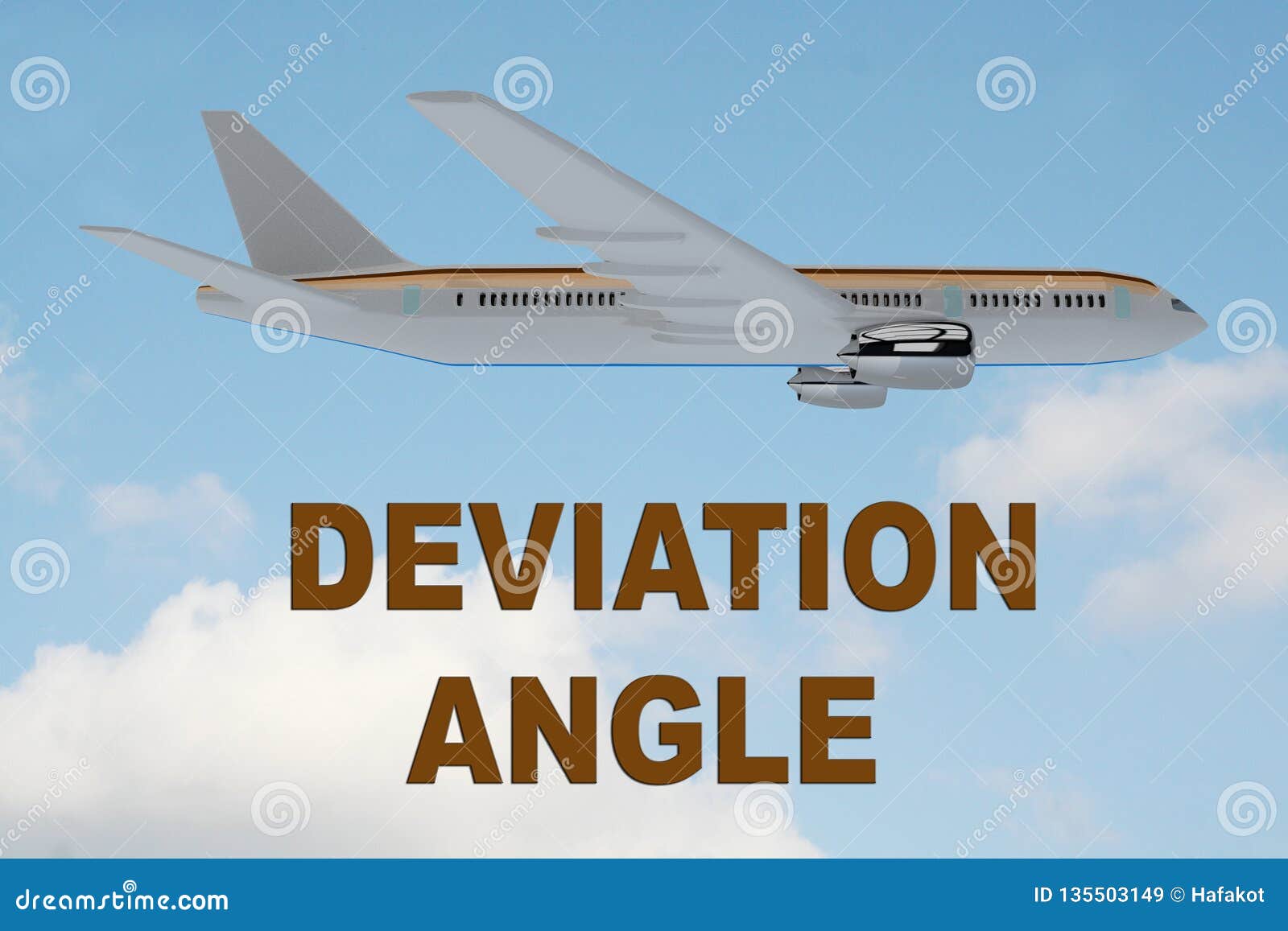 DEVIATION ANGLE concept stock illustration. Illustration of instrument ...
