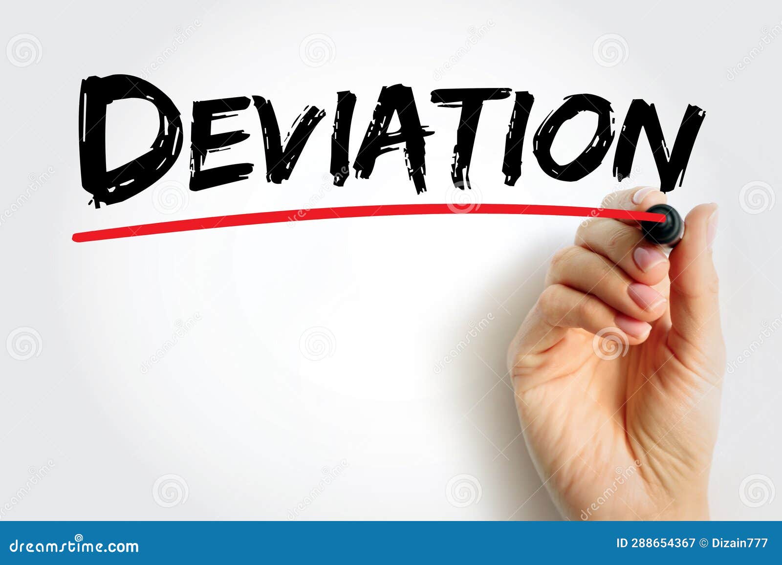 Deviation Is A Measure Of Difference Between The Observed Value Of A ...