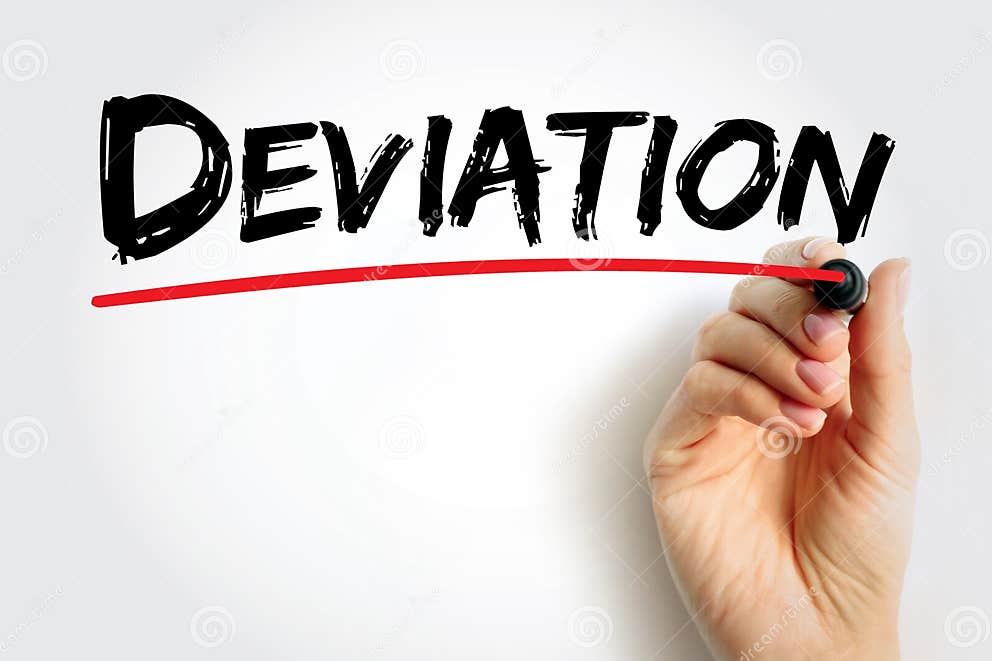 Deviation is a Measure of Difference between the Observed Value of a ...