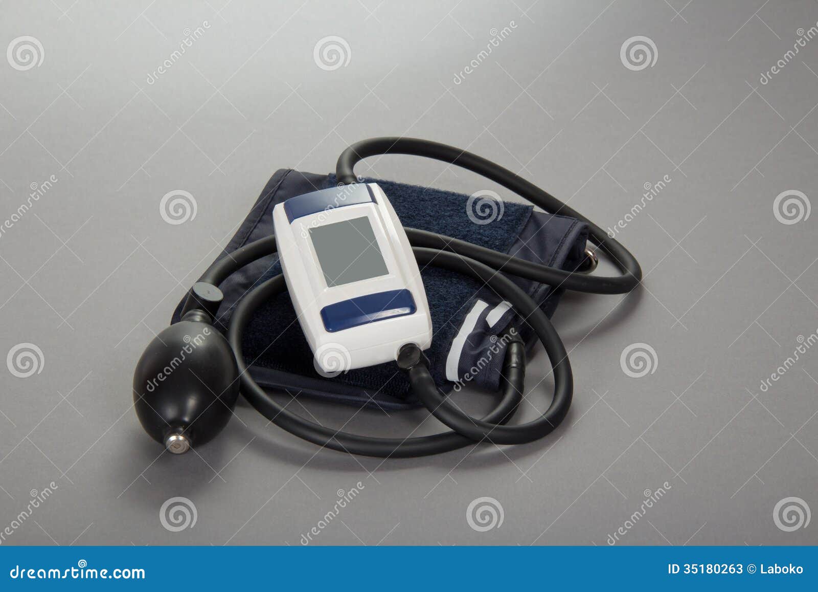 The Device for Blood Pressure Measurement Stock Image - Image of ...