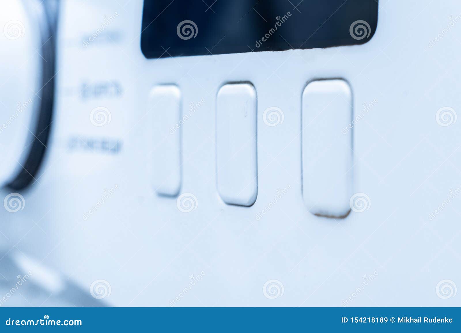 Device Buttons of a Modern Household Appliance Gadget Devices Stock ...