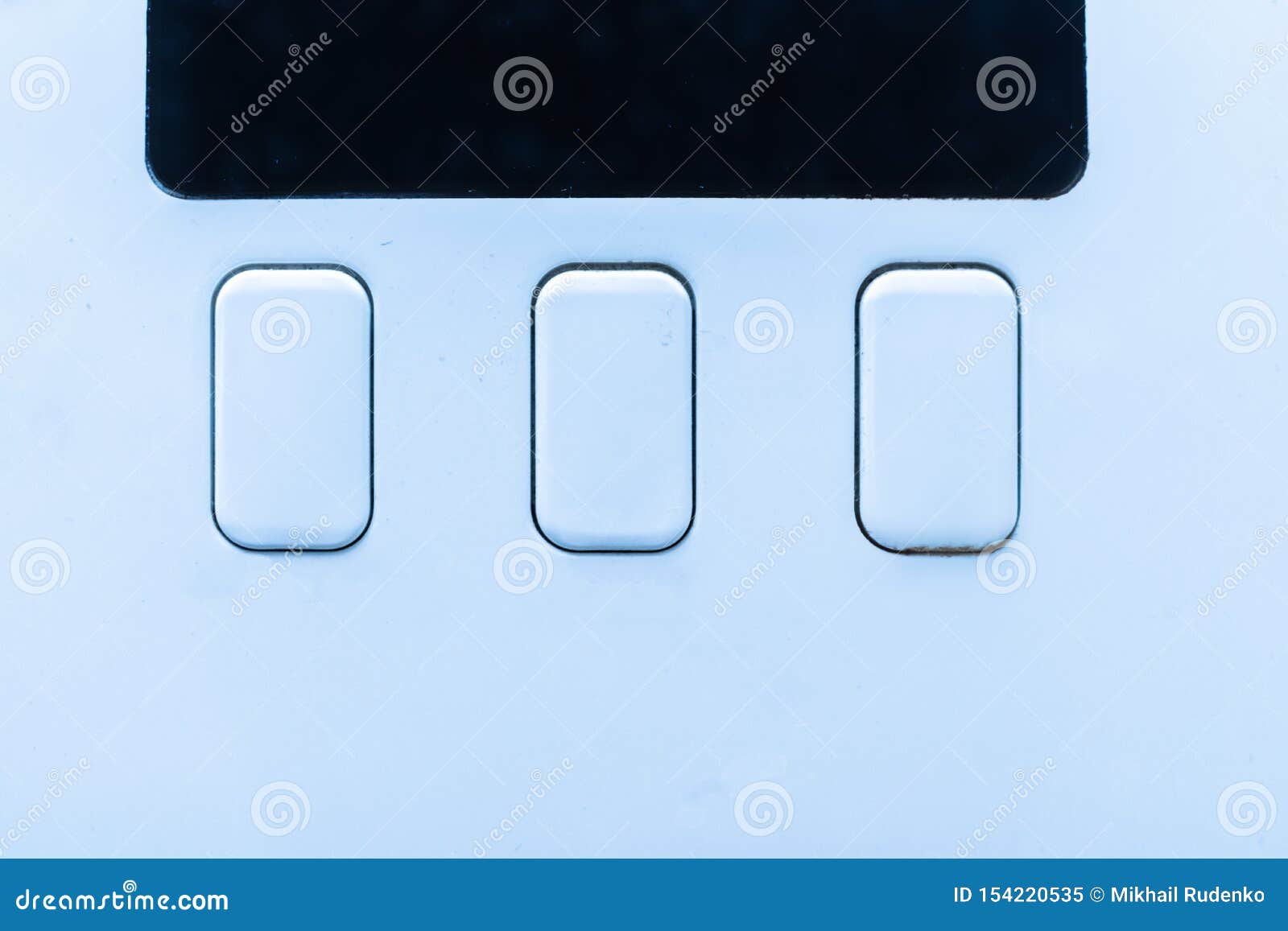 Device Buttons of a Modern Household Appliance Gadget Devices Stock ...
