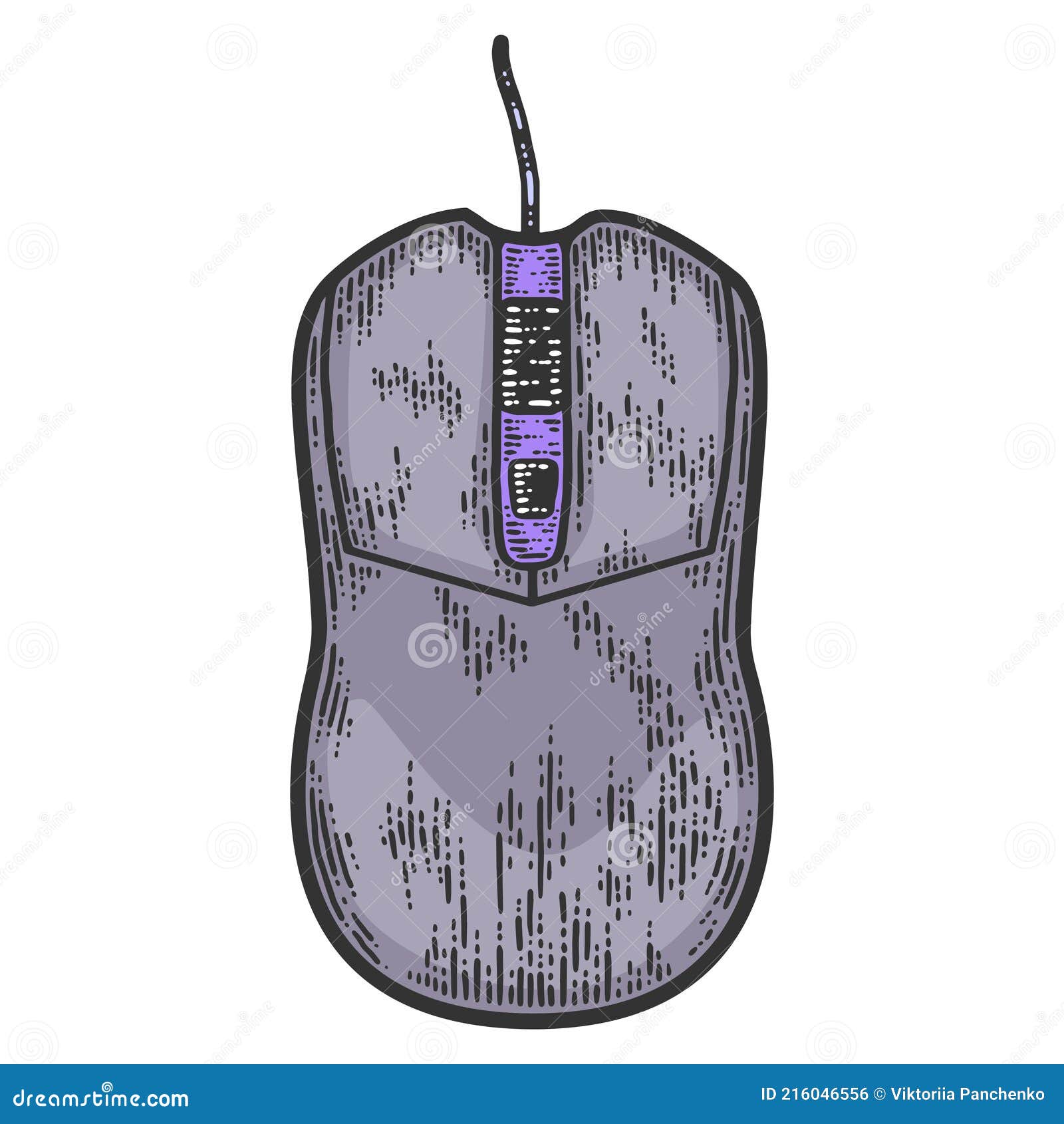 The Mouse Sketch Design Portrays An Adorable And Endearing Depiction Of ...