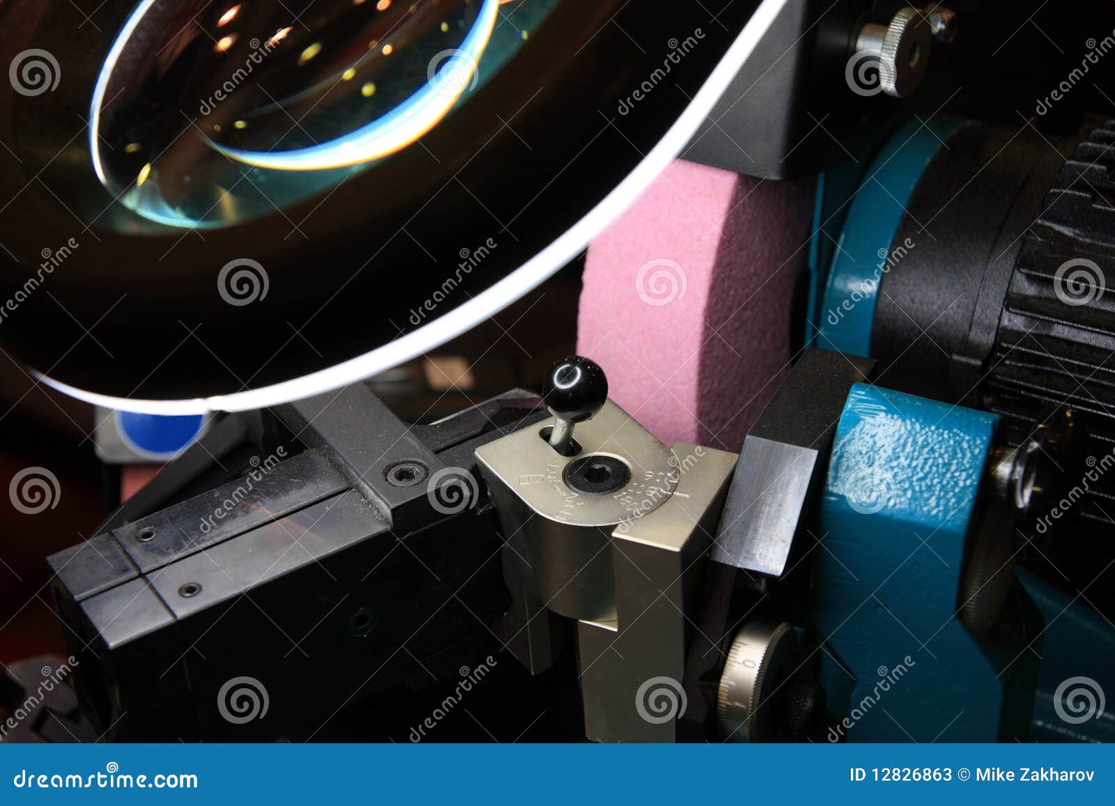 Device for Cutter Grinding. Stock Image - Image of scale, worktool ...