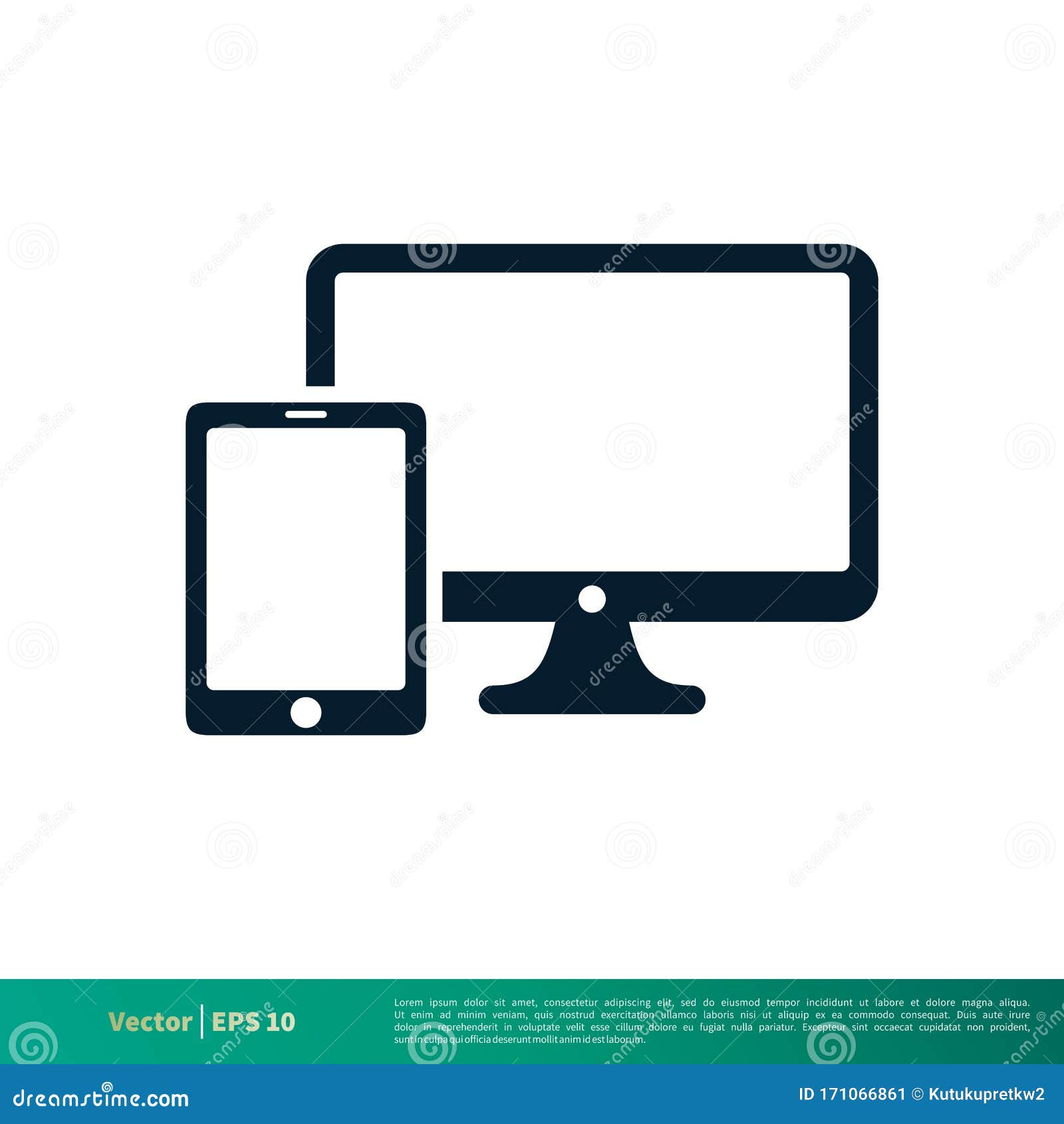 Device Digital Icon Vector Logo Template Illustration Design EPS 10 ...