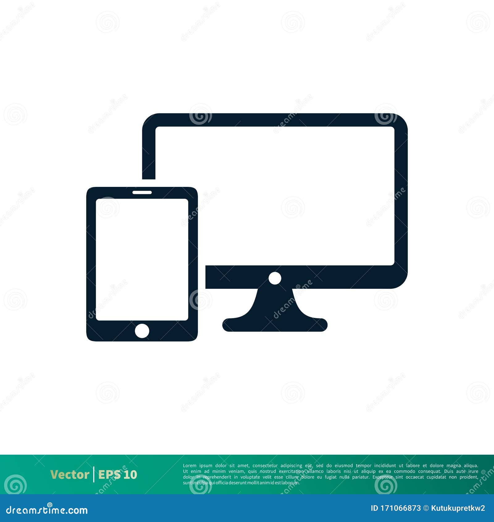 Device Digital Icon Vector Logo Template Illustration Design EPS 10 ...