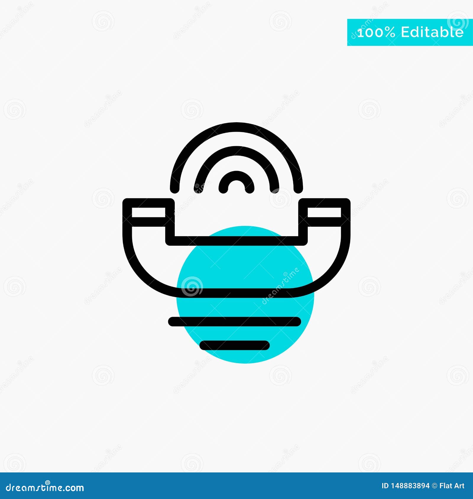 Device, Help, Productivity, Support, Telephone Turquoise Highlight ...