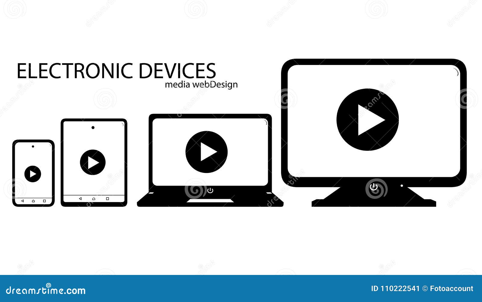Device Icons Smartphone, Tablet, Laptop and Desktop Computer - E Stock ... Device Icons Smartphone, Tablet, Laptop and Desktop Computer - E Stock ...