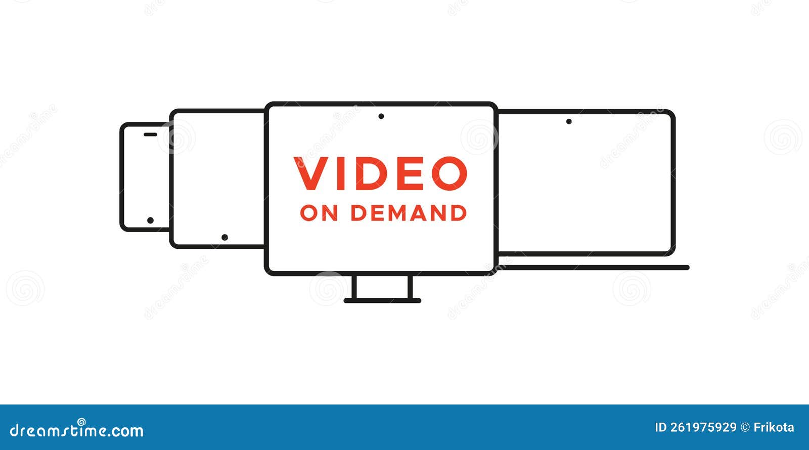 Device Icons: Smartphone, Tablet, Laptop and Desktop Computer. Video on ...