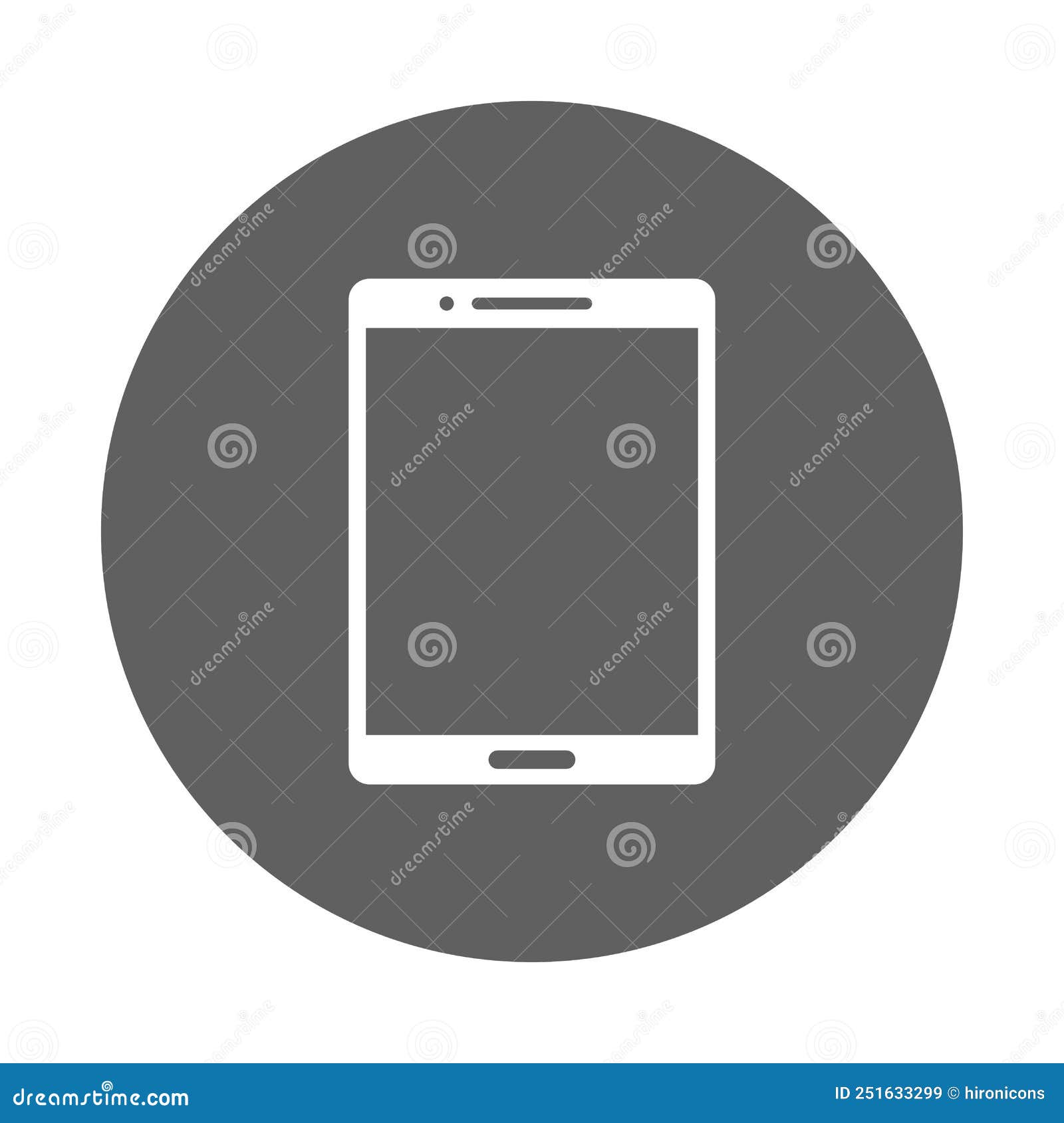 Device, Ipad, Mobile, Tablet Icon. Gray Vector Graphics Stock ...