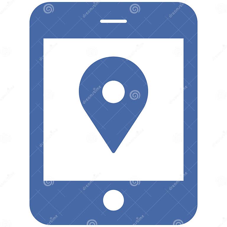 Device Location Isolated Vector Icon Which Can Easily Modify or Edit ...