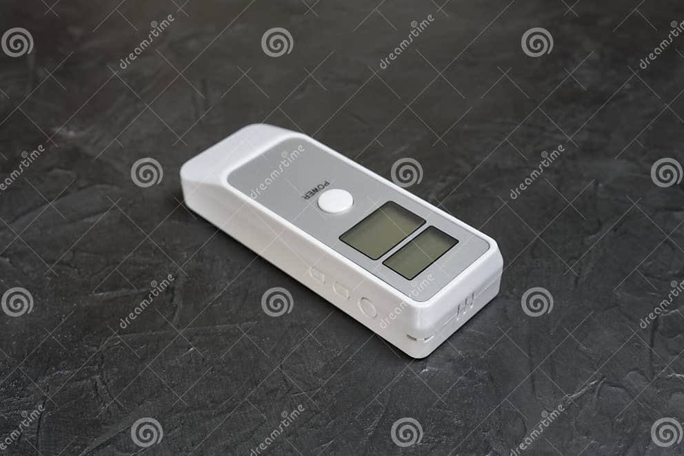 Device for Measuring the Degree of Intoxication. Stock Image - Image of ...