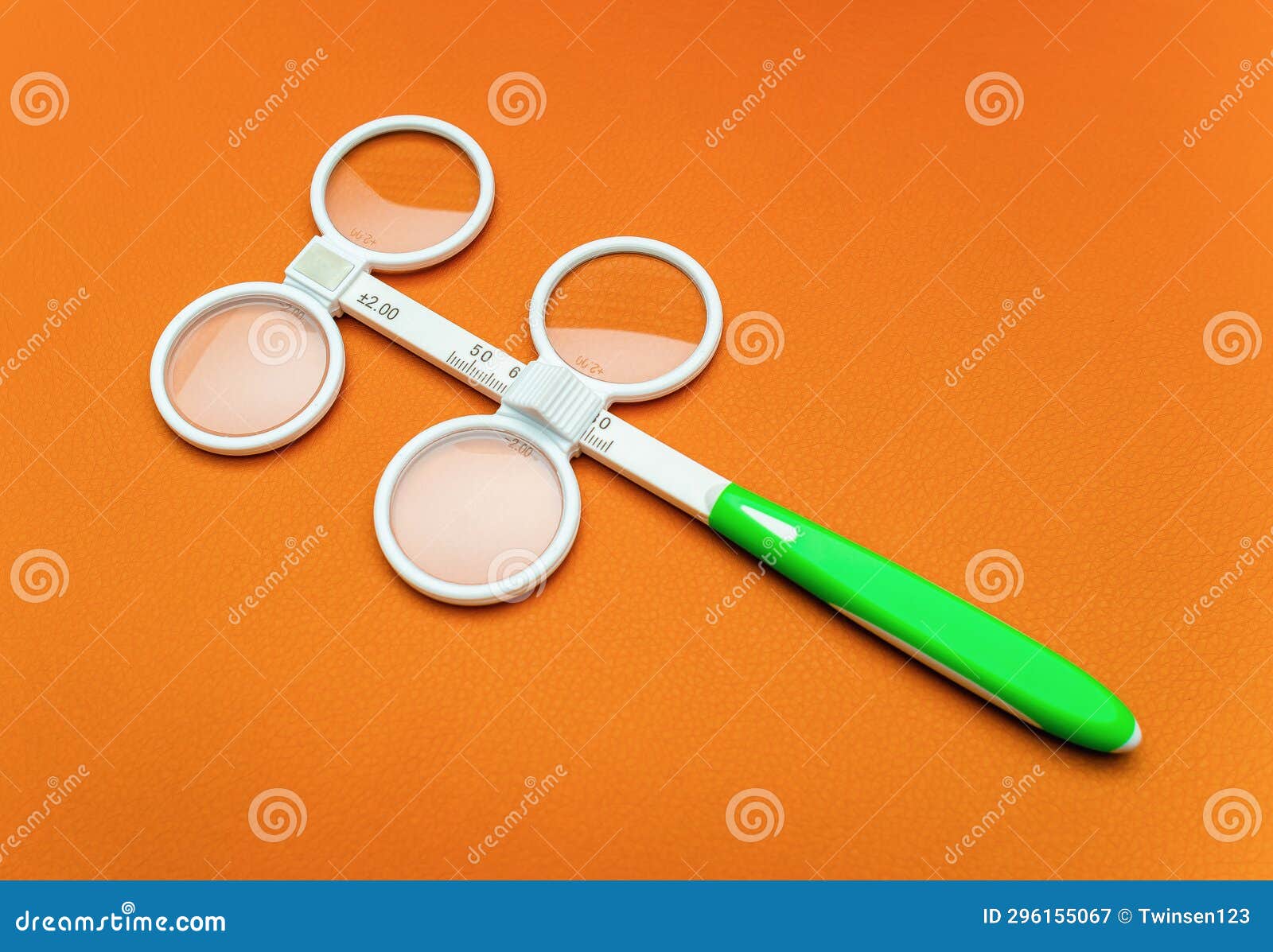 Device for Measuring Vision. Selection and Production of Glasses ...