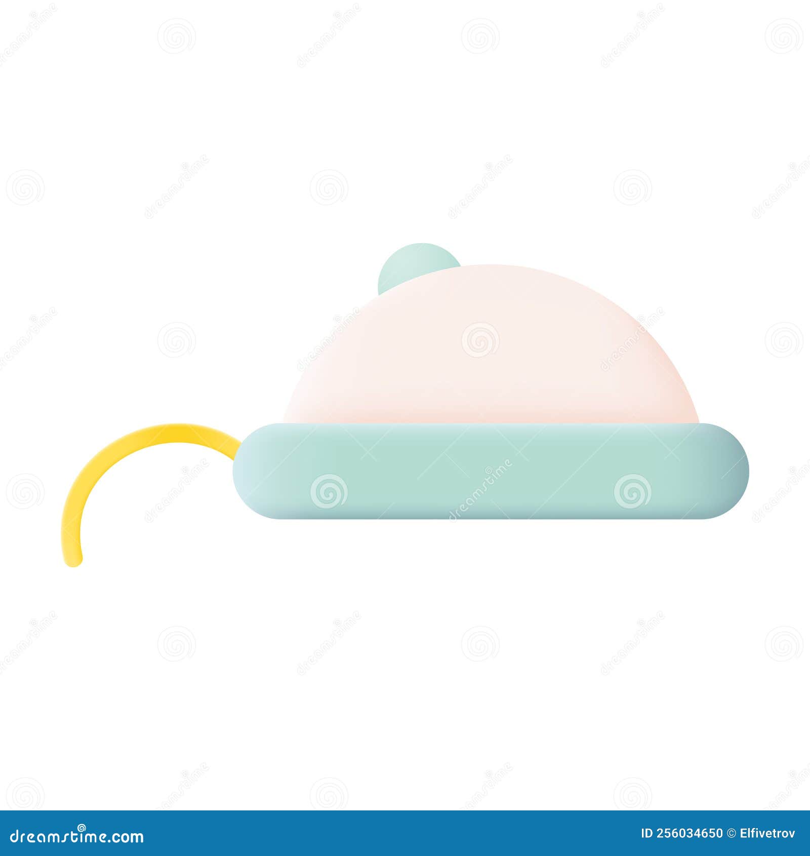 Device PC Mouse 3D Icon Vector Stock Vector - Illustration of plastic ...