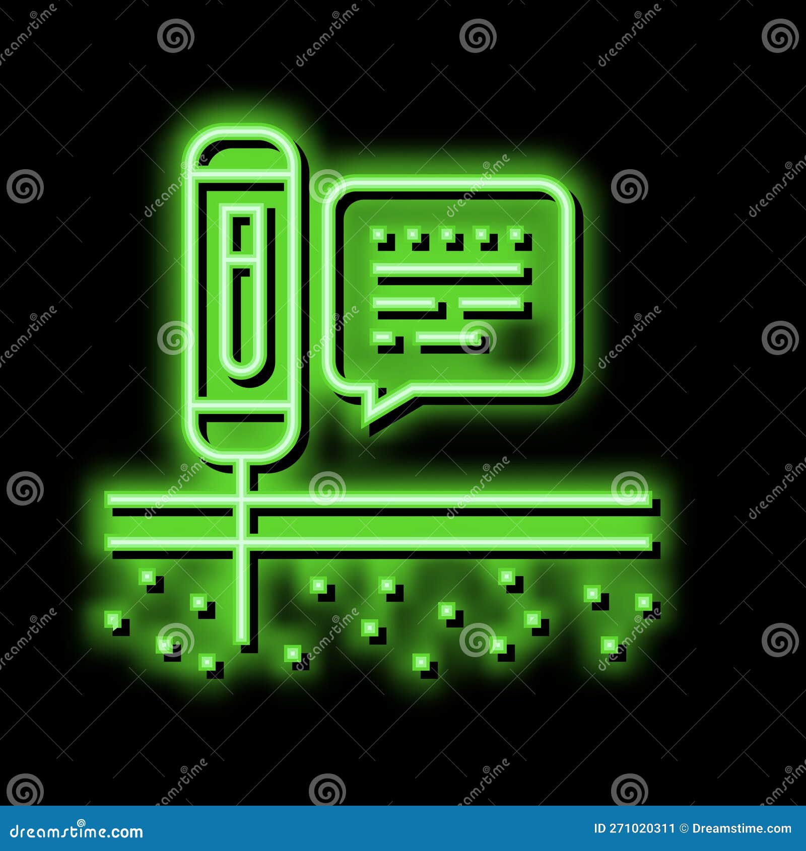 Device for Ph Soil Testing Neon Glow Icon Illustration Stock Vector ... Device for Ph Soil Testing Neon Glow Icon Illustration Stock Vector ...