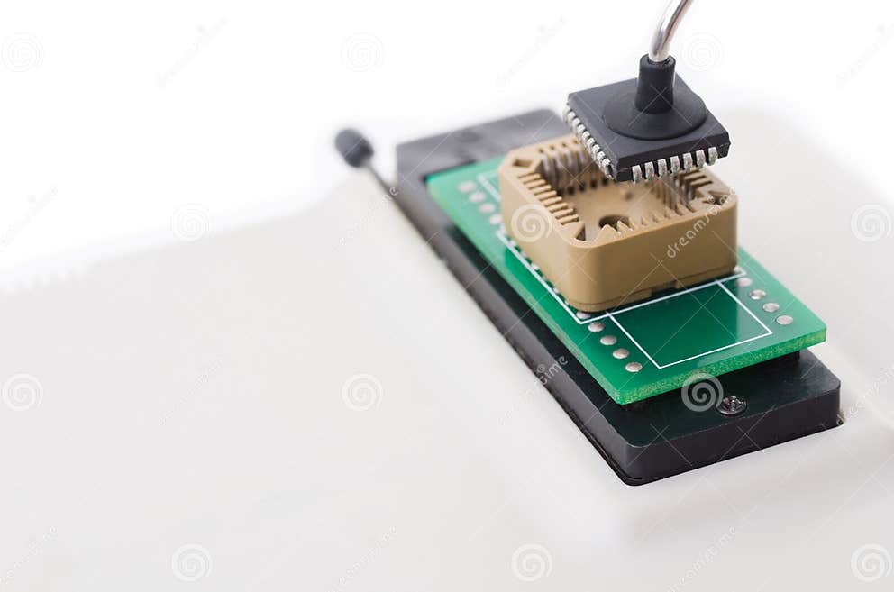 Device programming stock photo. Image of flash, plcc - 31808614