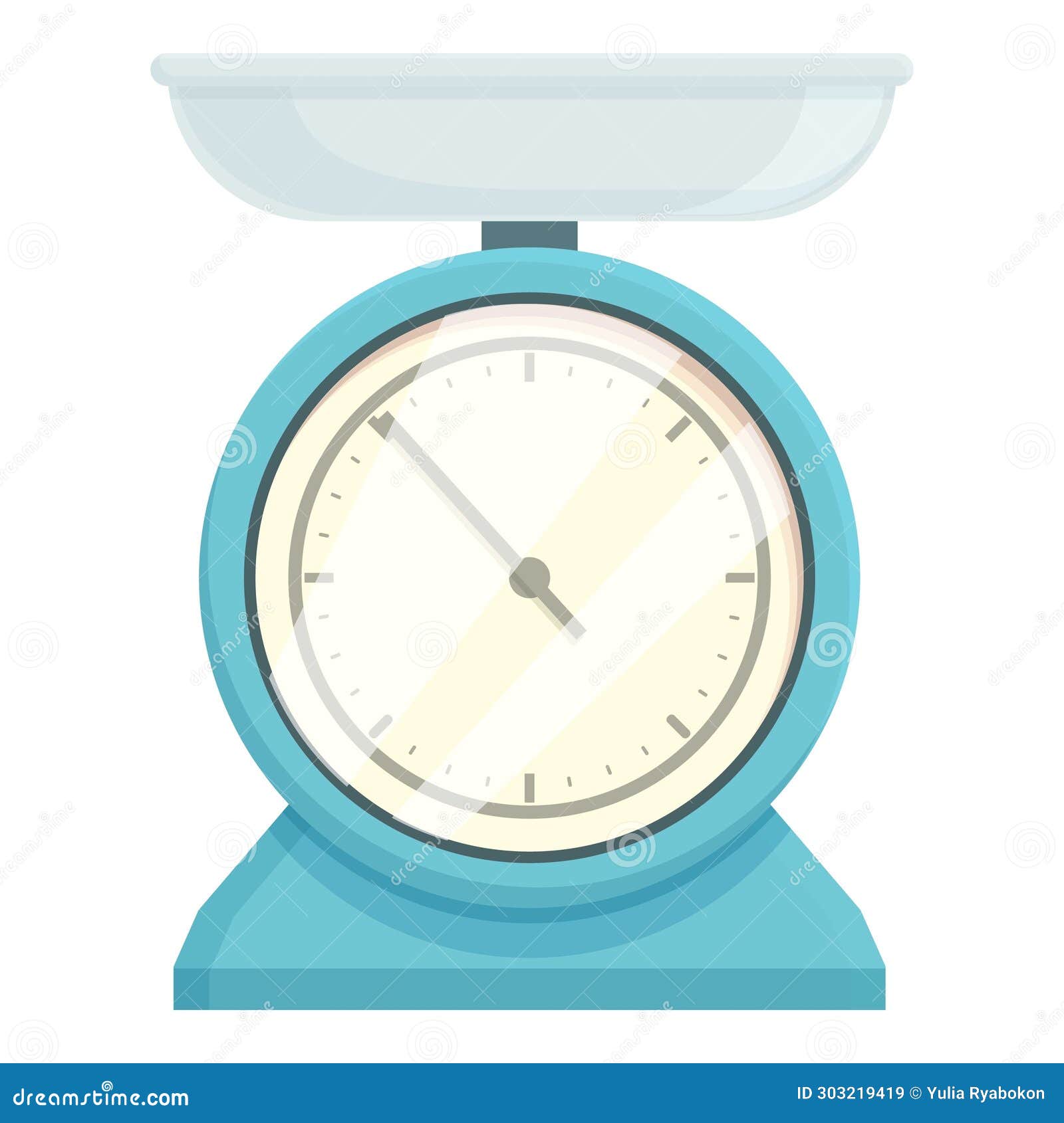 Device Scales Icon Cartoon Vector. Kitchen Tool Stock Vector ...