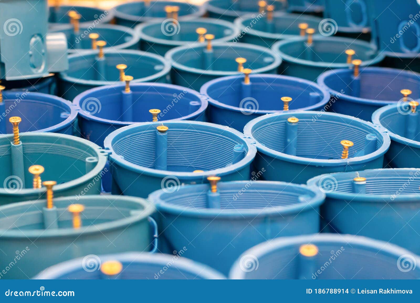 Device for Setting Socket with Screws To Fix it on Wall. Part of ...