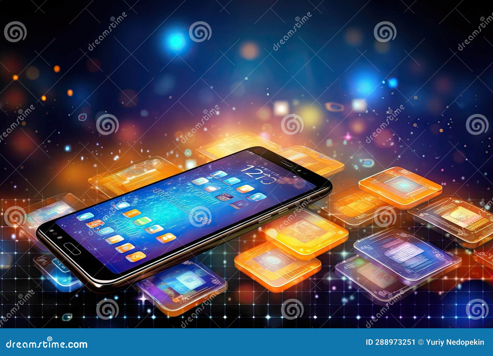 Modern Smartphone Representing the Convergence of Cutting-edge ...