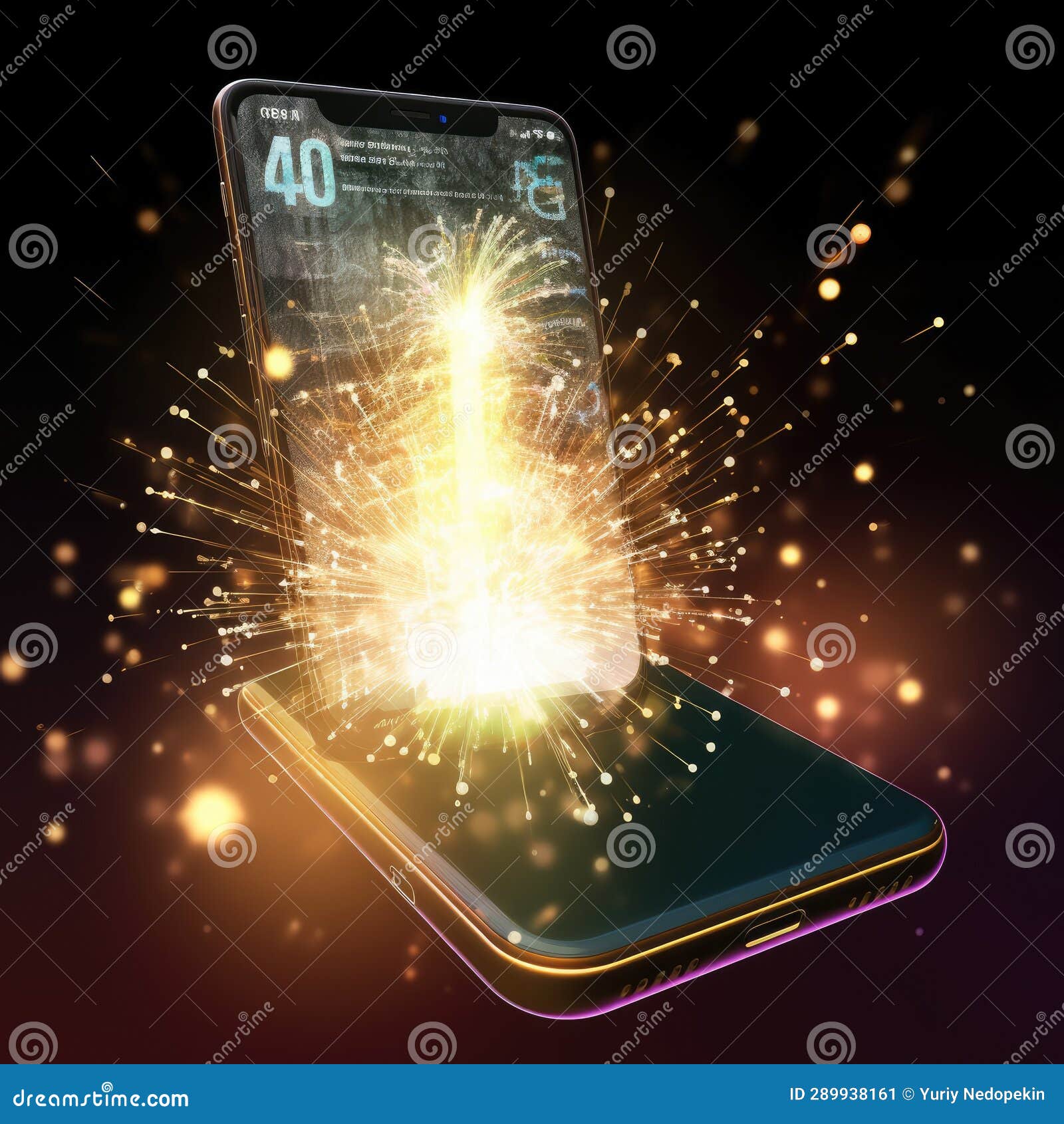 Modern Smartphone Representing the Convergence of Cutting-edge ...